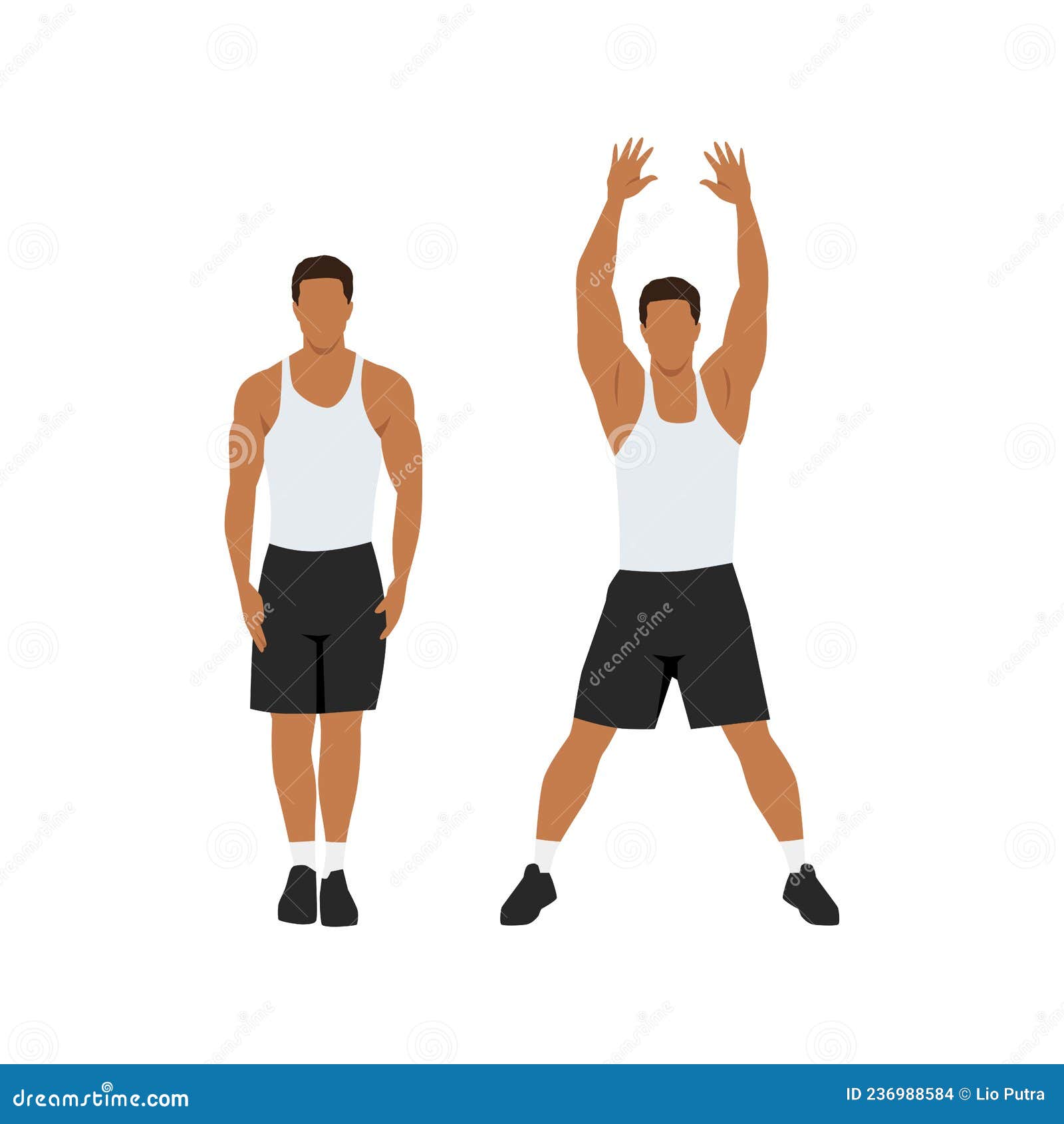 Star Jump Exercise