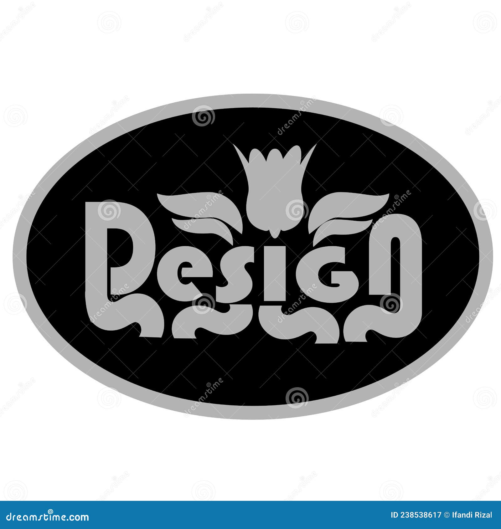 Background Design of a Text Concept Stock Vector - Illustration of ...