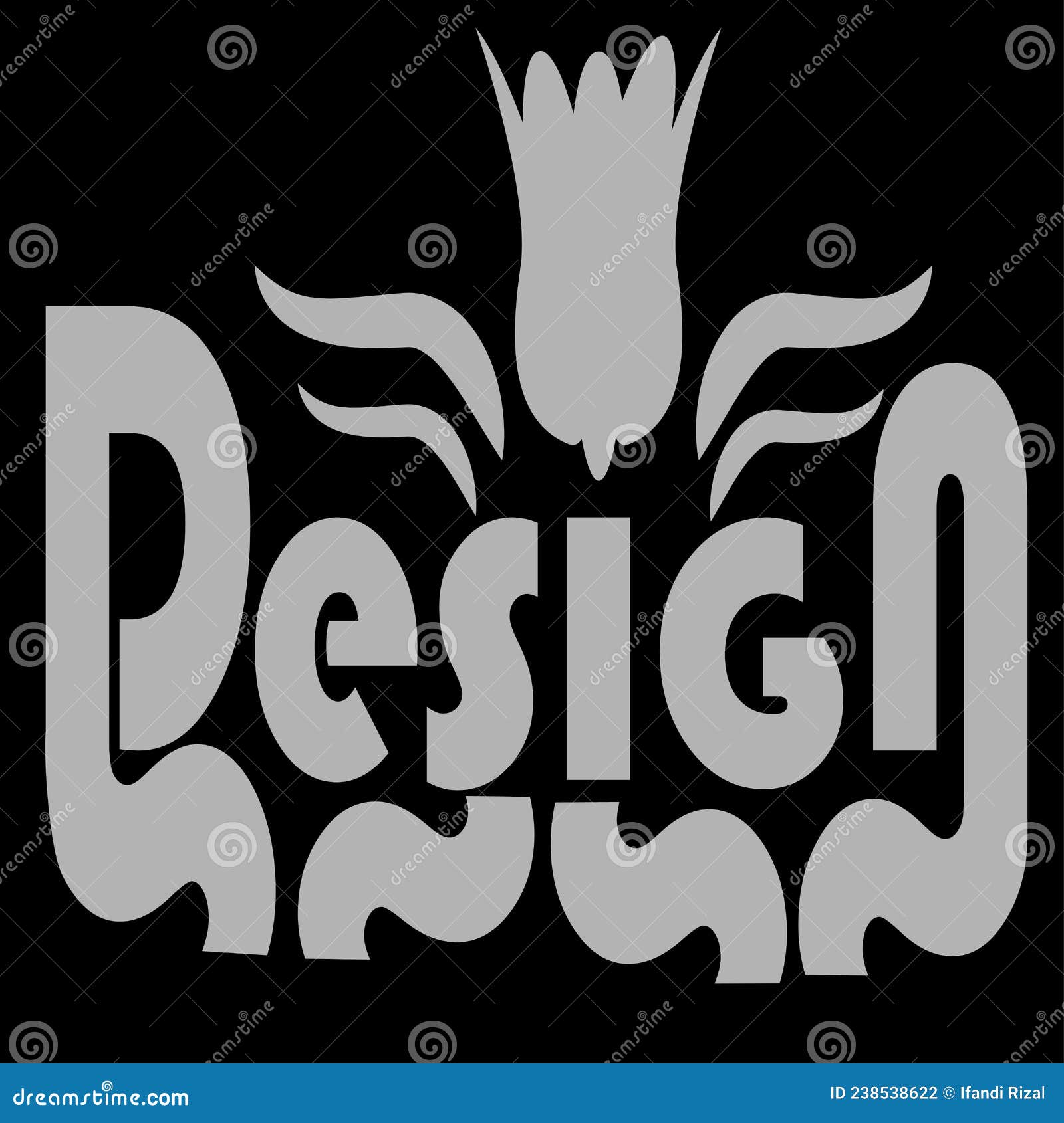 Background Design of a Text Concept Stock Vector - Illustration of ...