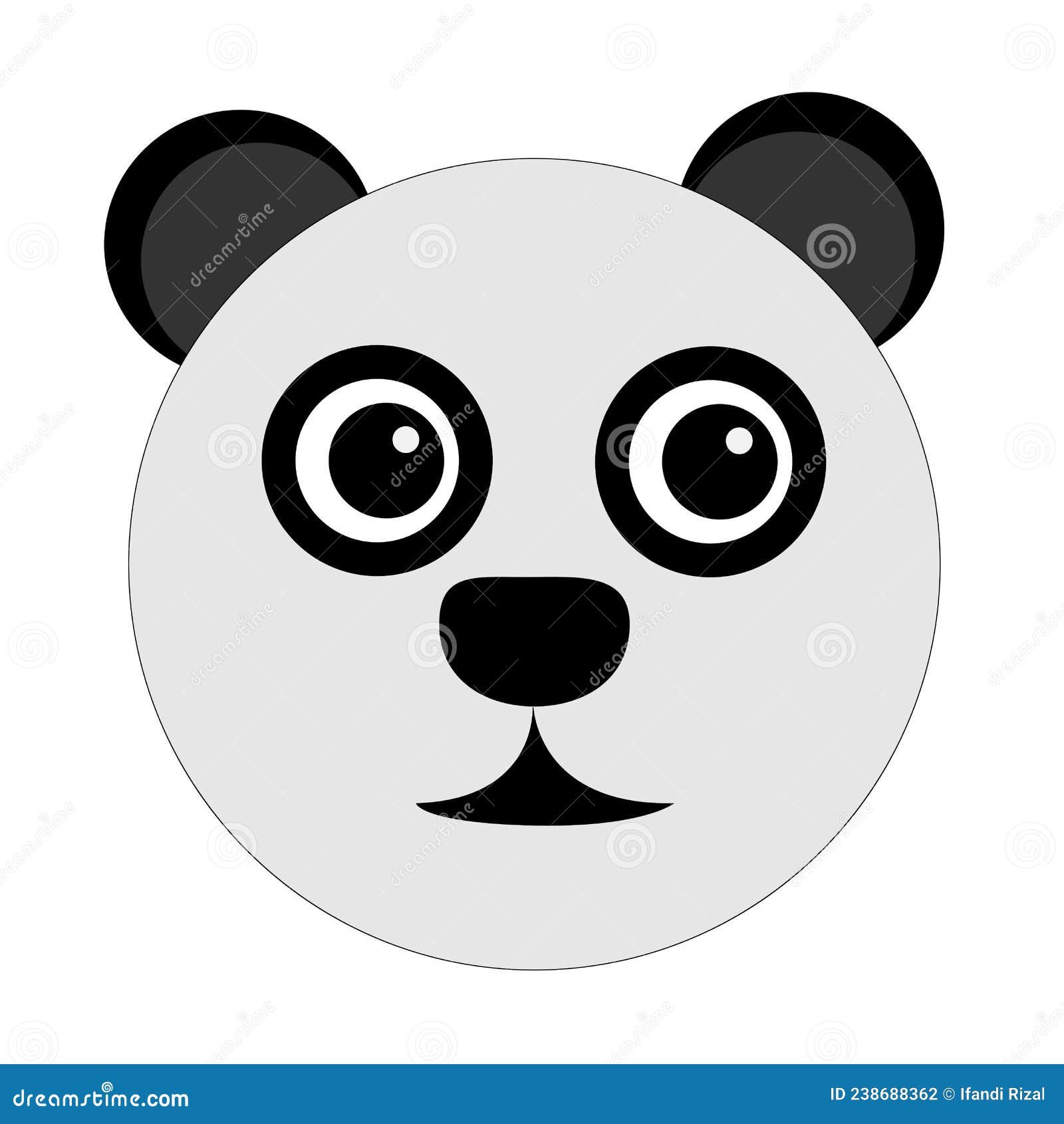 Illustration Design of Panda Concept Stock Vector - Illustration of ...