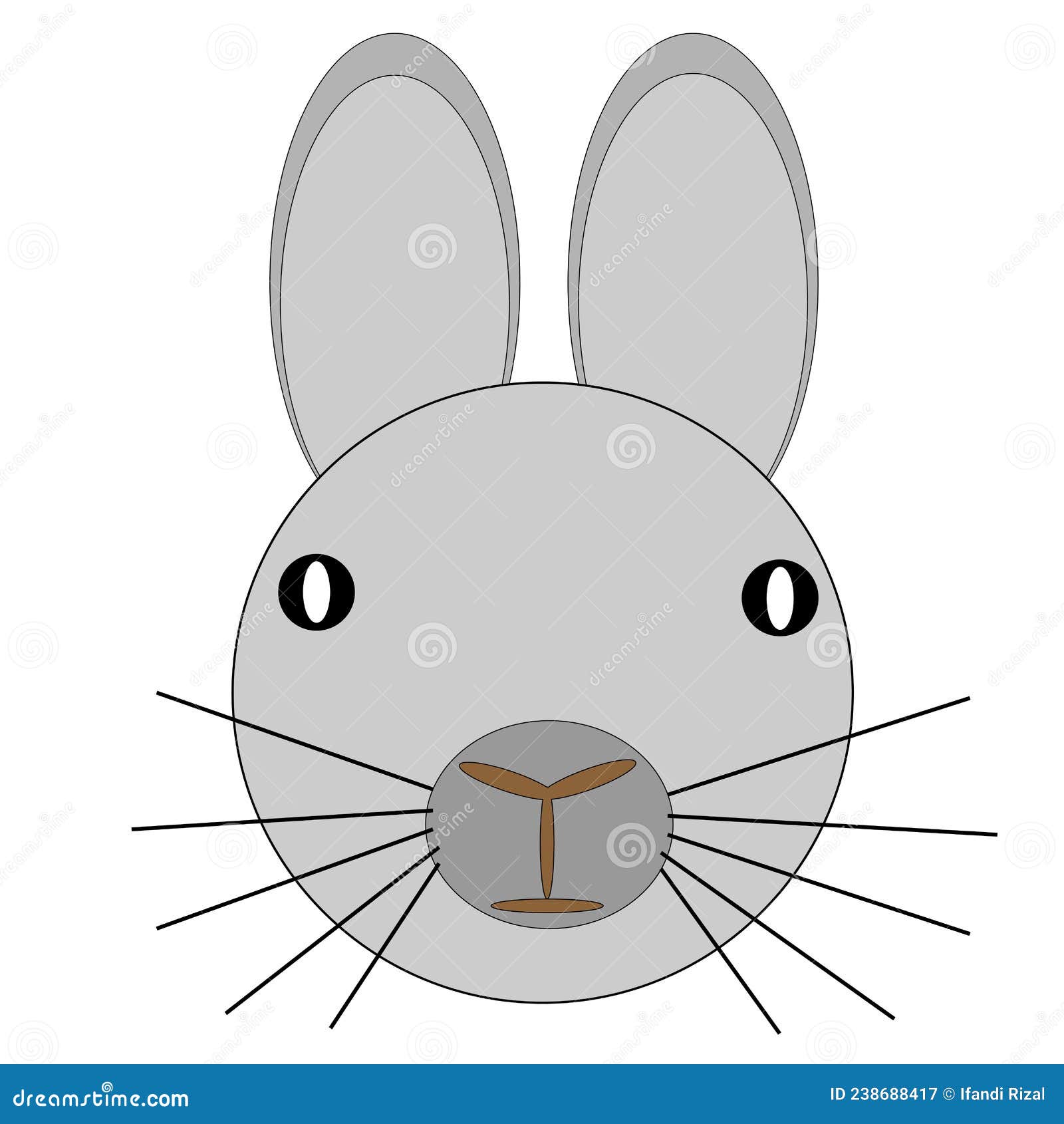 Illustration Design of Rabbit Concept Stock Vector - Illustration of ...