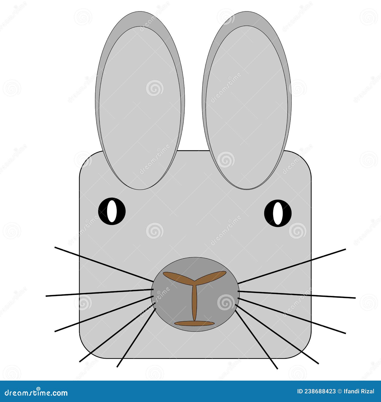Illustration Design of Rabbit Concept Stock Vector - Illustration of ...