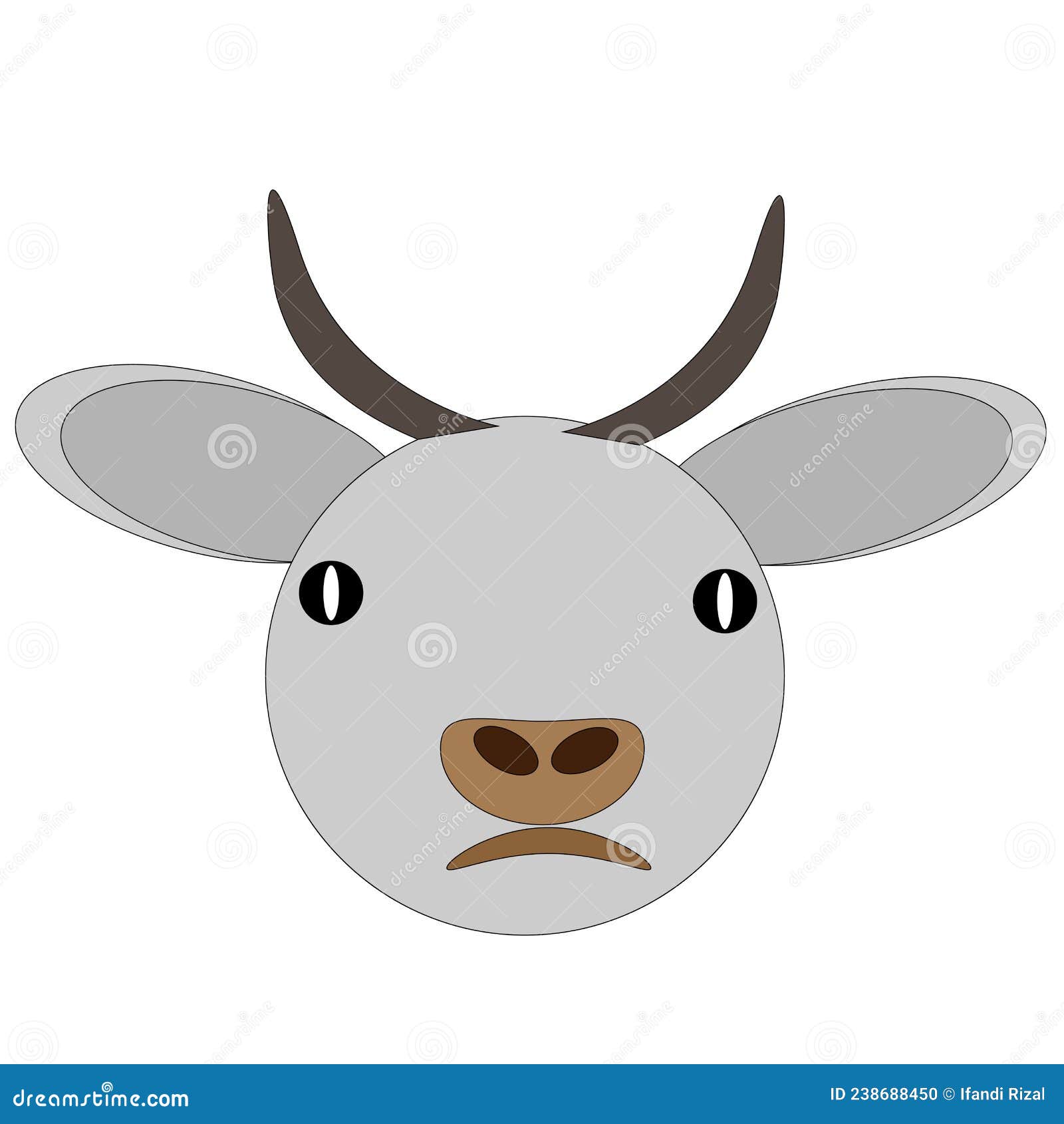 Illustration design of caw stock vector. Illustration of mammal - 238688450