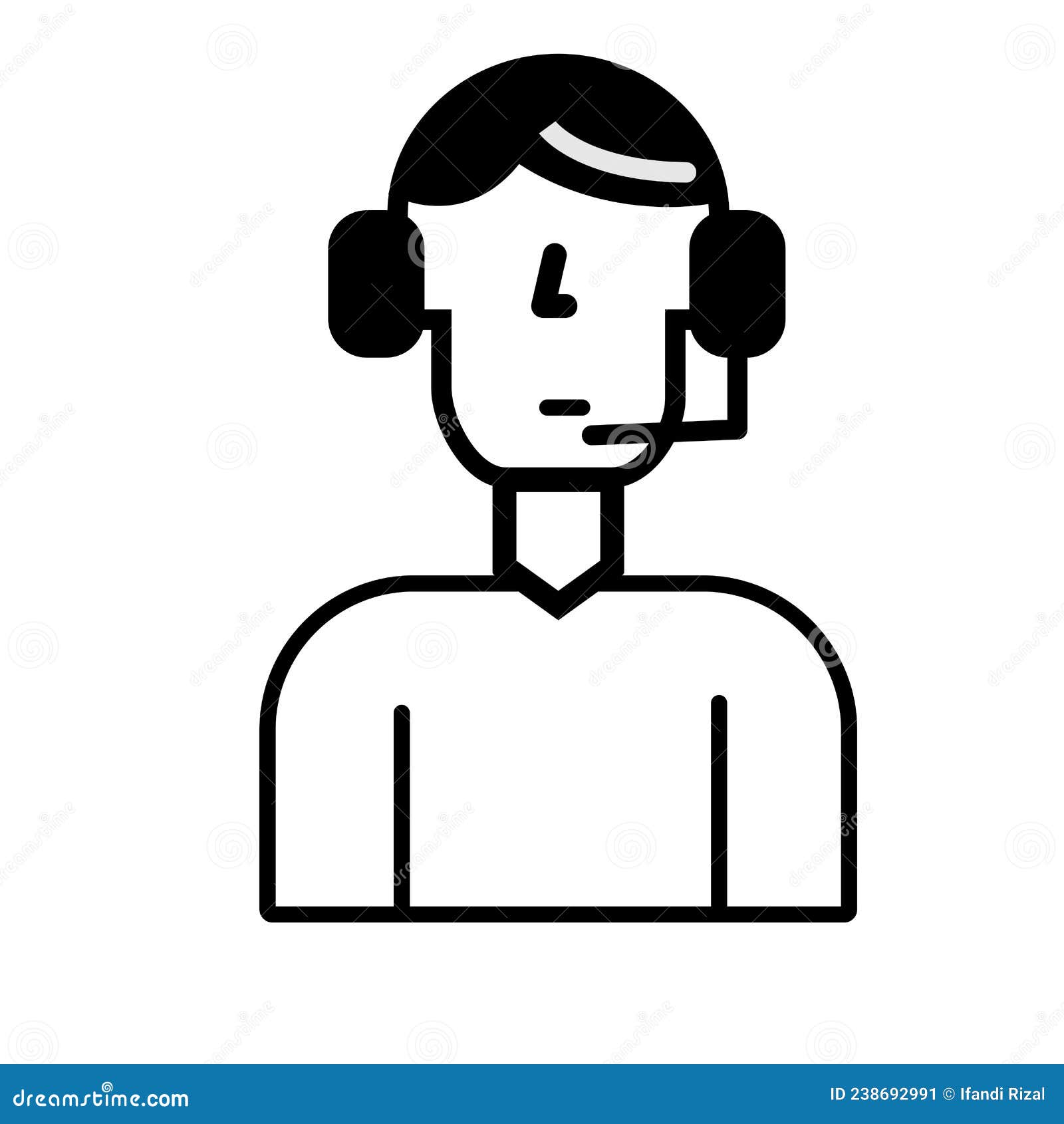 Customer Service Icon and Logo Design Stock Vector - Illustration of ...