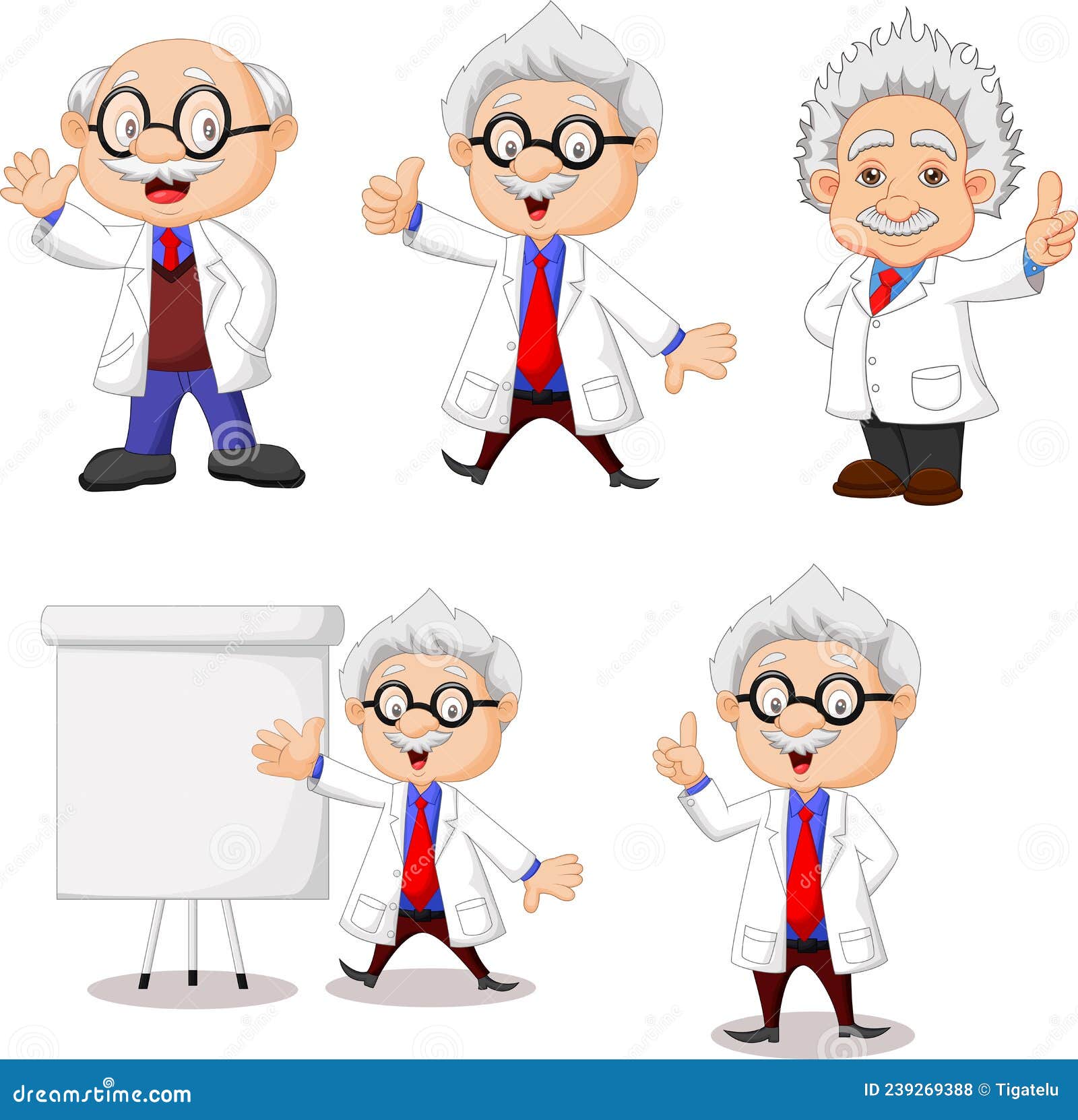 Happy Physicist Comic Book Style Words. Cartoon Vector | CartoonDealer ...