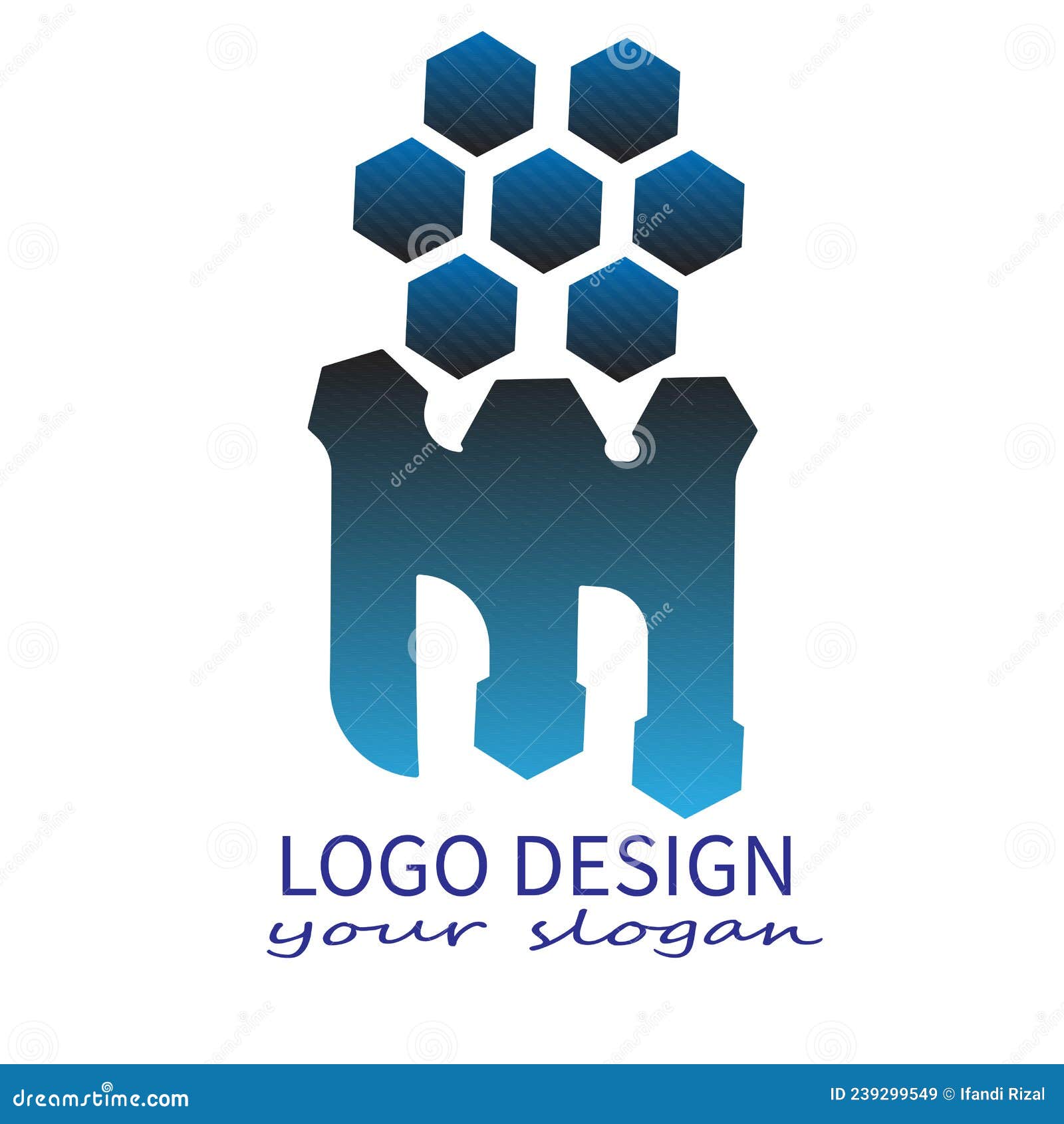 Logo Design for Company with Simple Concept Stock Vector - Illustration ...