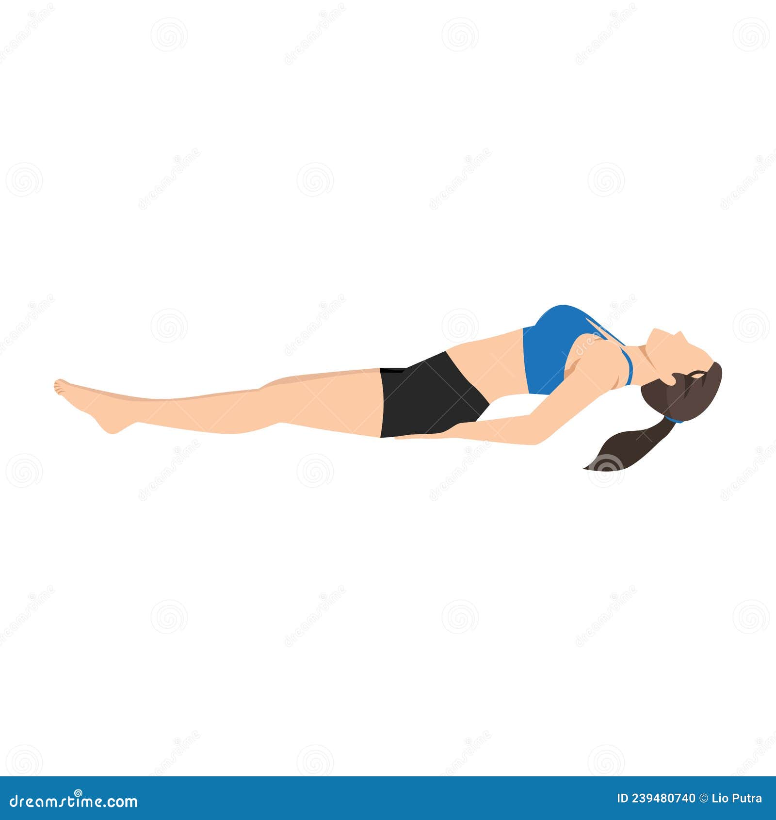 Fish Pose Variations With Blocks Cartoon Vector | CartoonDealer.com ...