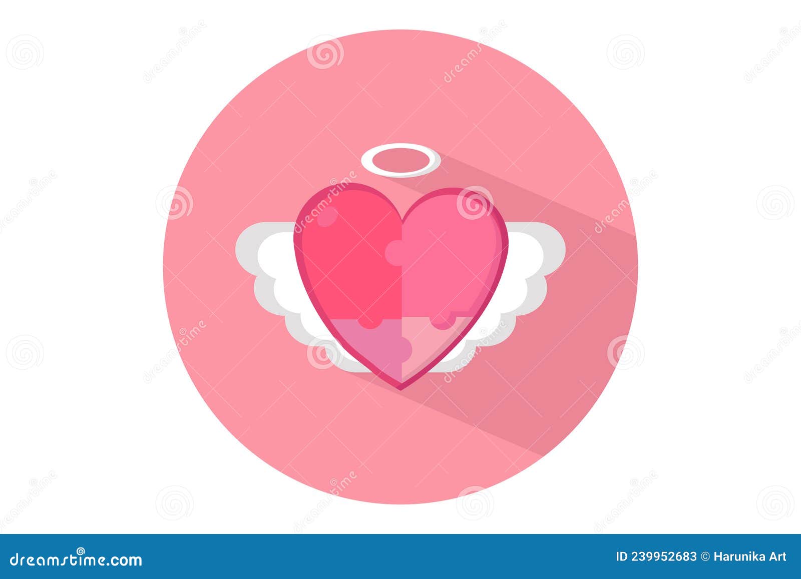 Valentine`s Day Love Unifier Icon Stock Vector - Illustration of ...
