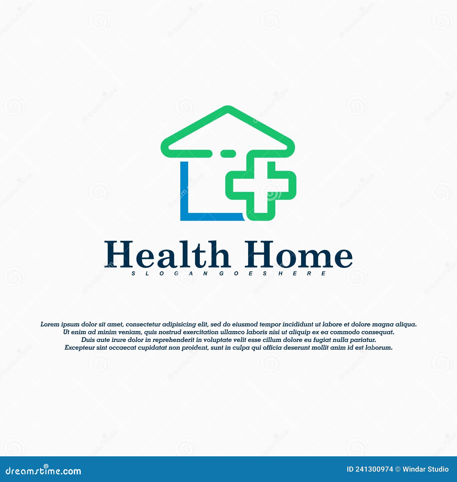 Health Home Logo Icon Design Vector Concept Template. Stock Vector ...