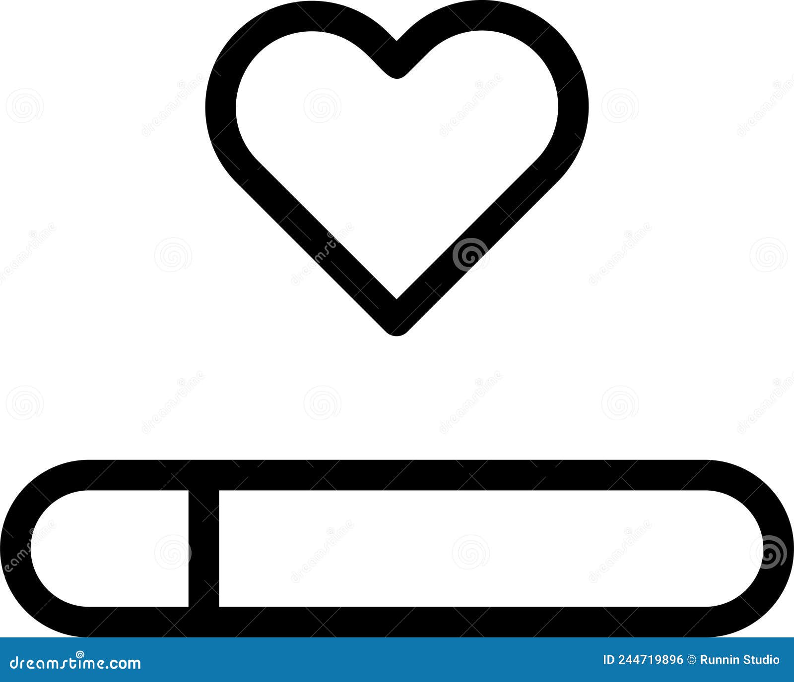 Life Point Icon stock vector. Illustration of number - 244719896