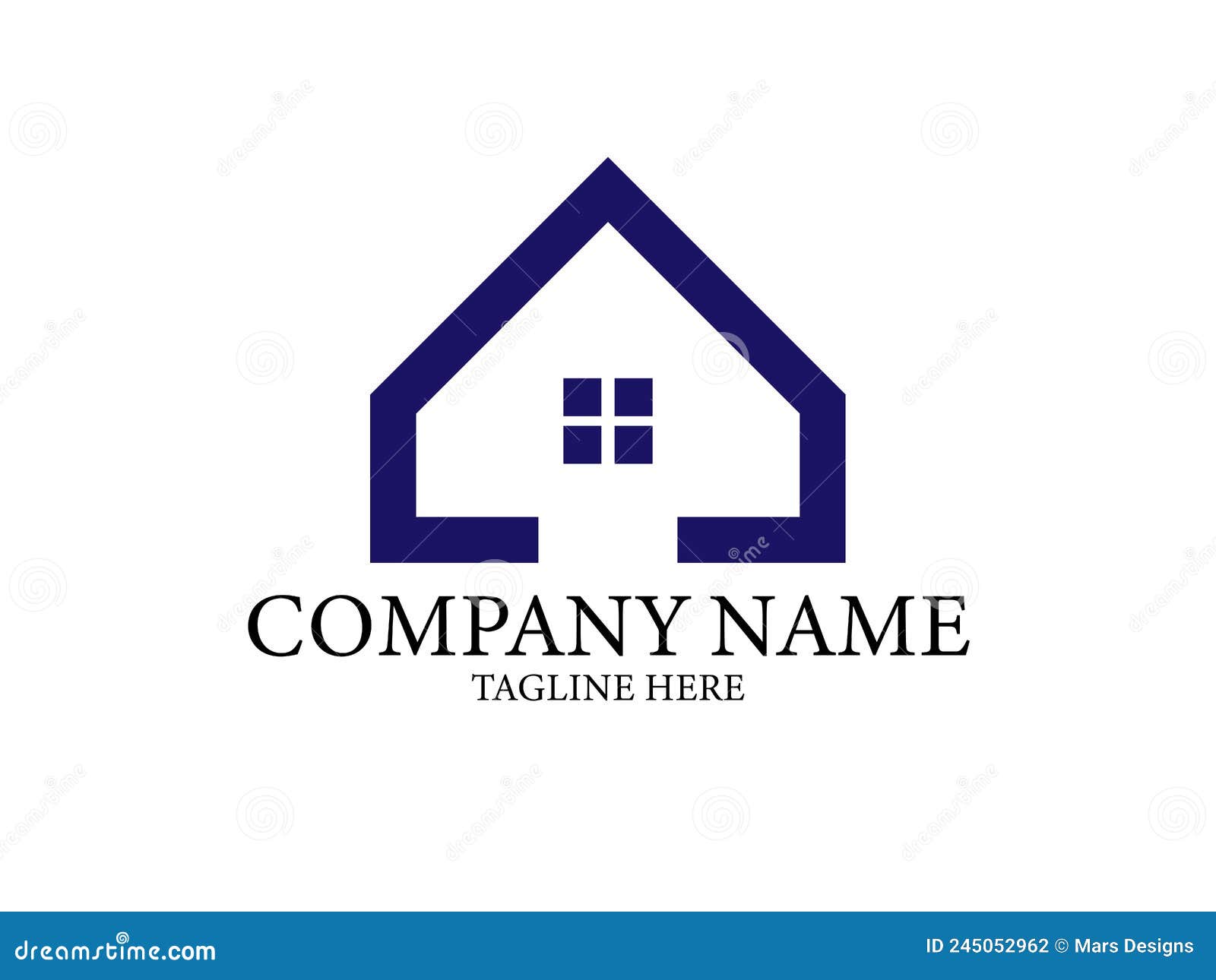 Home Real Estate Flat Logo Design Vector, Flat House Architecture ...