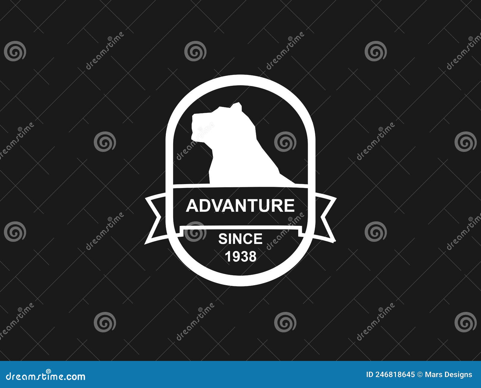 Tiger Label Logo Design Template. Design Elements For Logo, Label ...