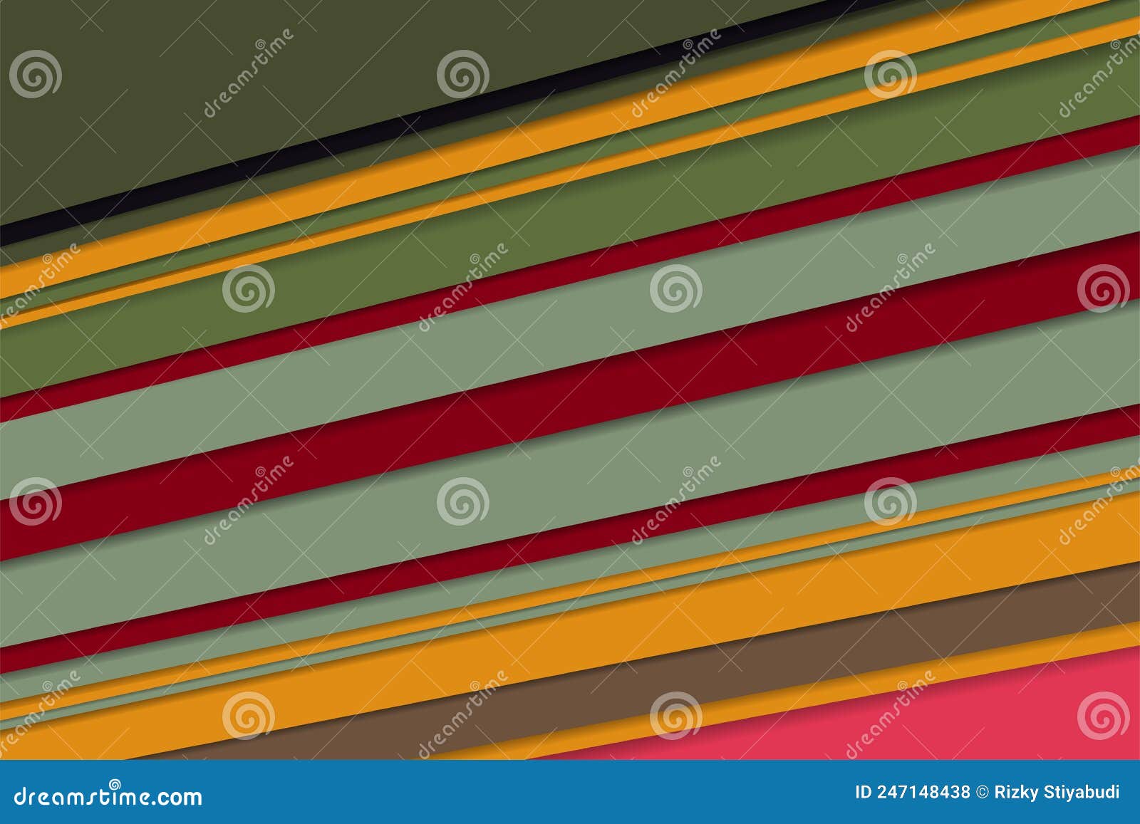 Abstract of Diagonal Shape for Horizontal Background. Paper Cut Style ...