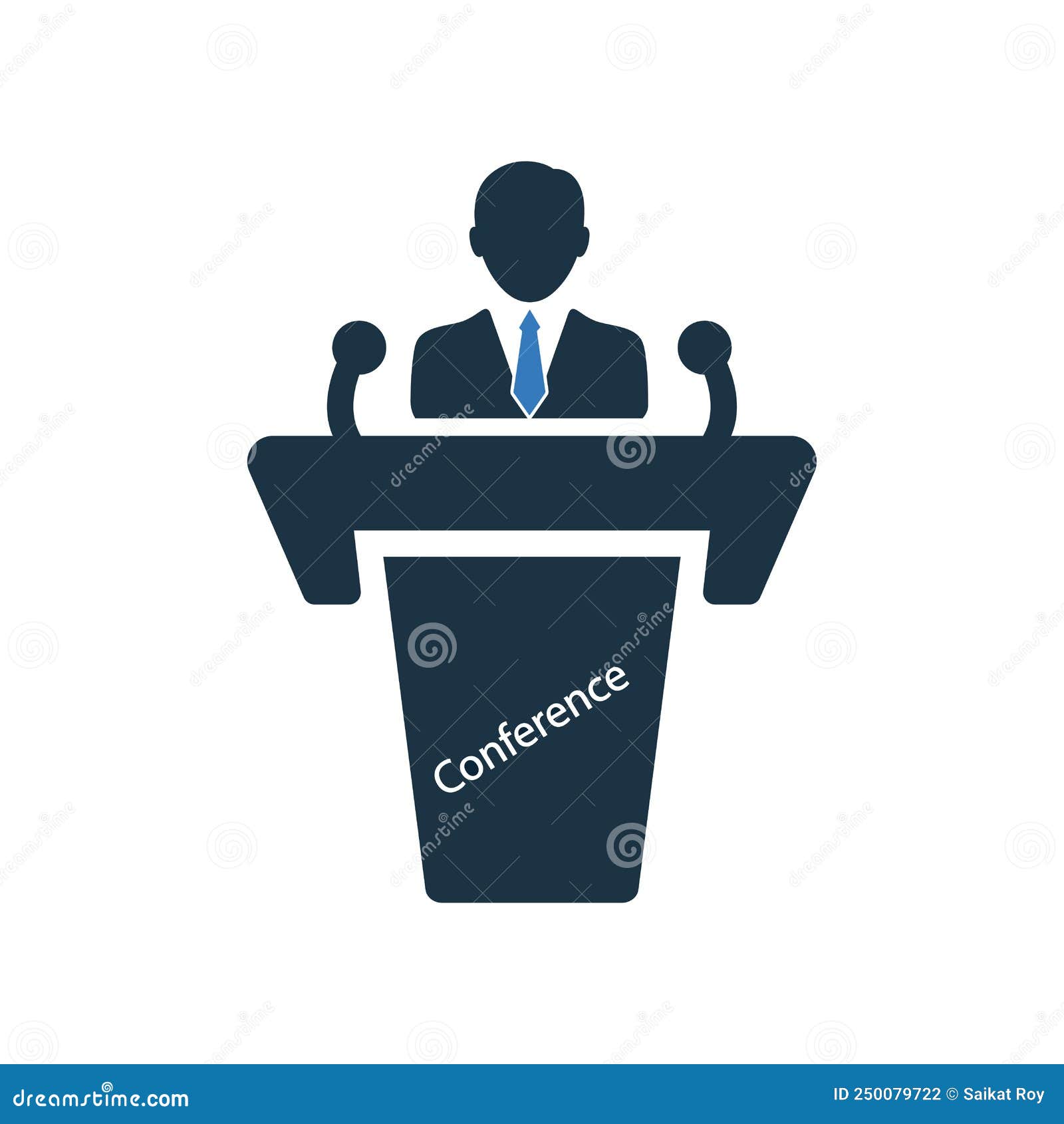 Business, Conference, Presentation Icon. Simple Vector. Stock Vector ...