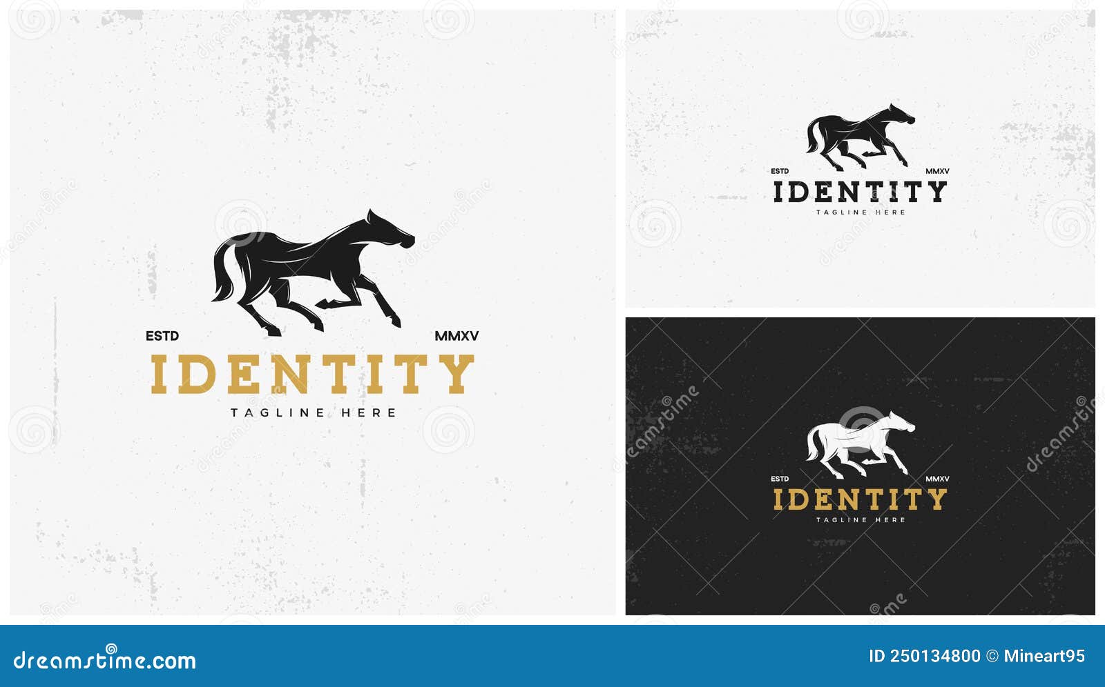 Horse classic logo stock vector. Illustration of concept - 250134800