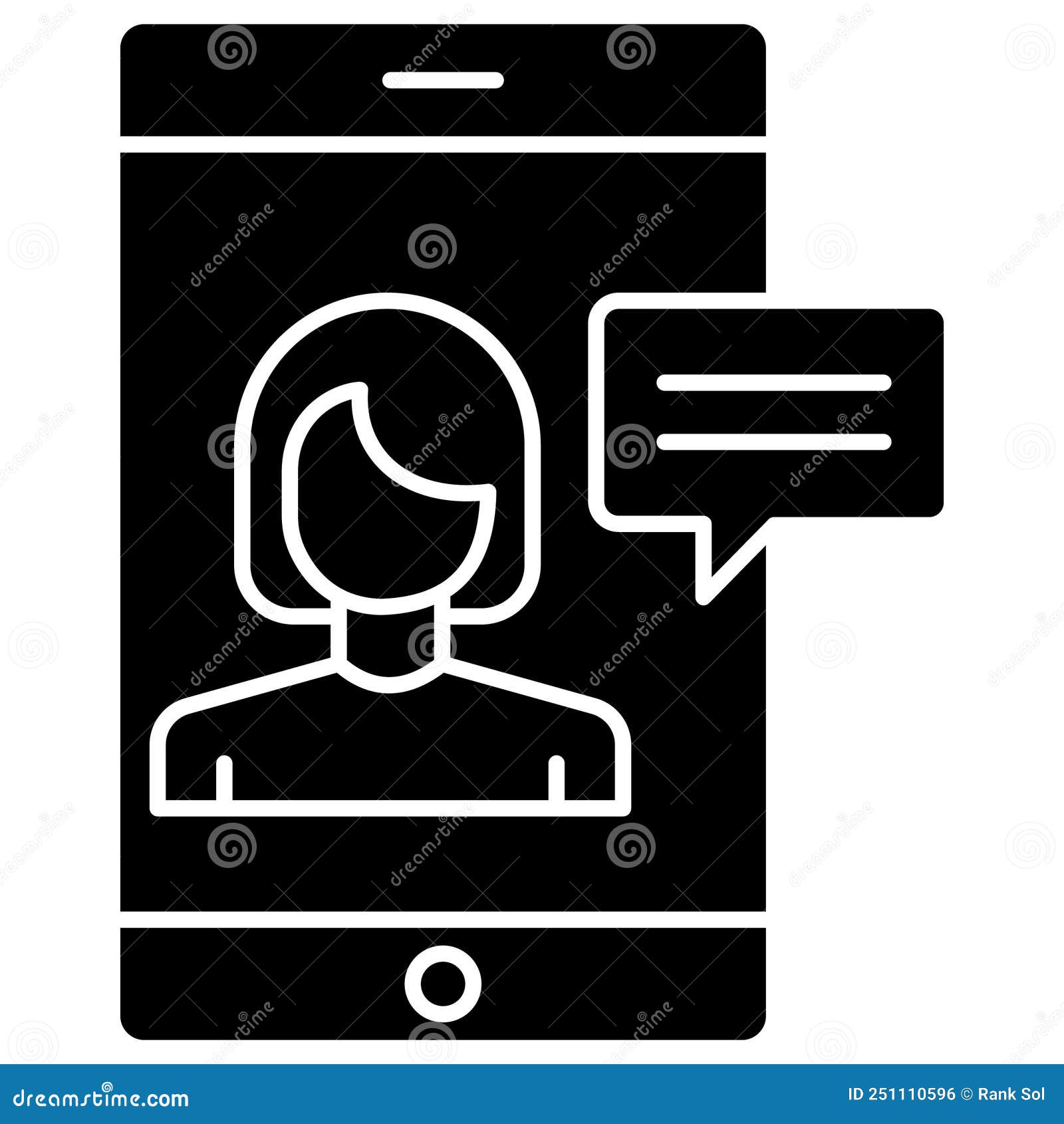 Online Student Chat Which Can Easily Modify or Edit Stock Vector ...