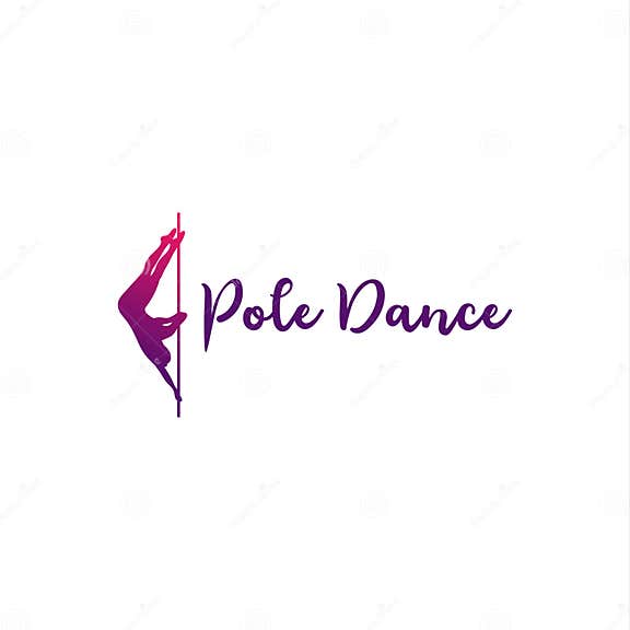 Pole Dance Logo Vector Illustration Stock Vector - Illustration of club ...