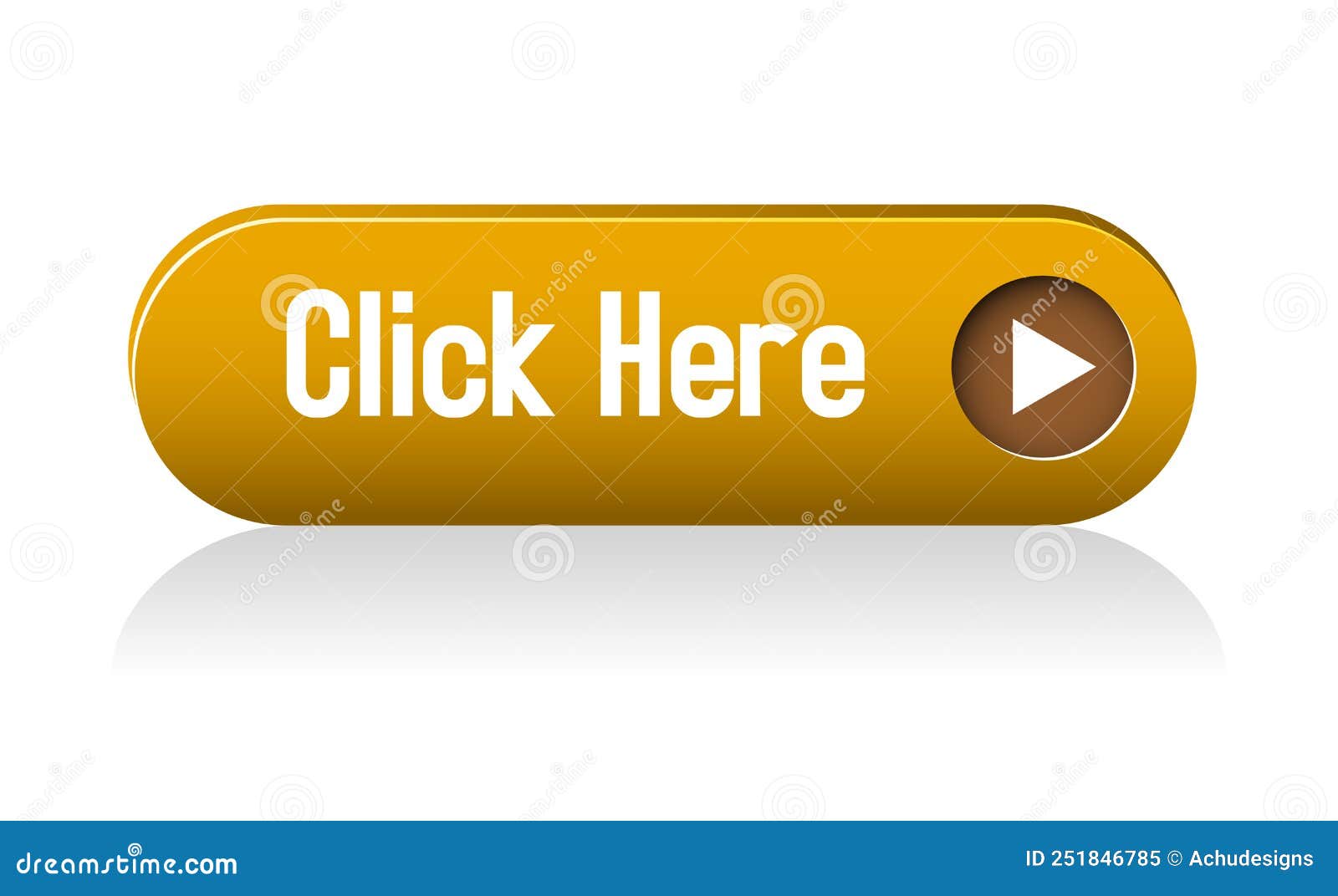 Click here stock vector. Illustration of contact, element - 251846785