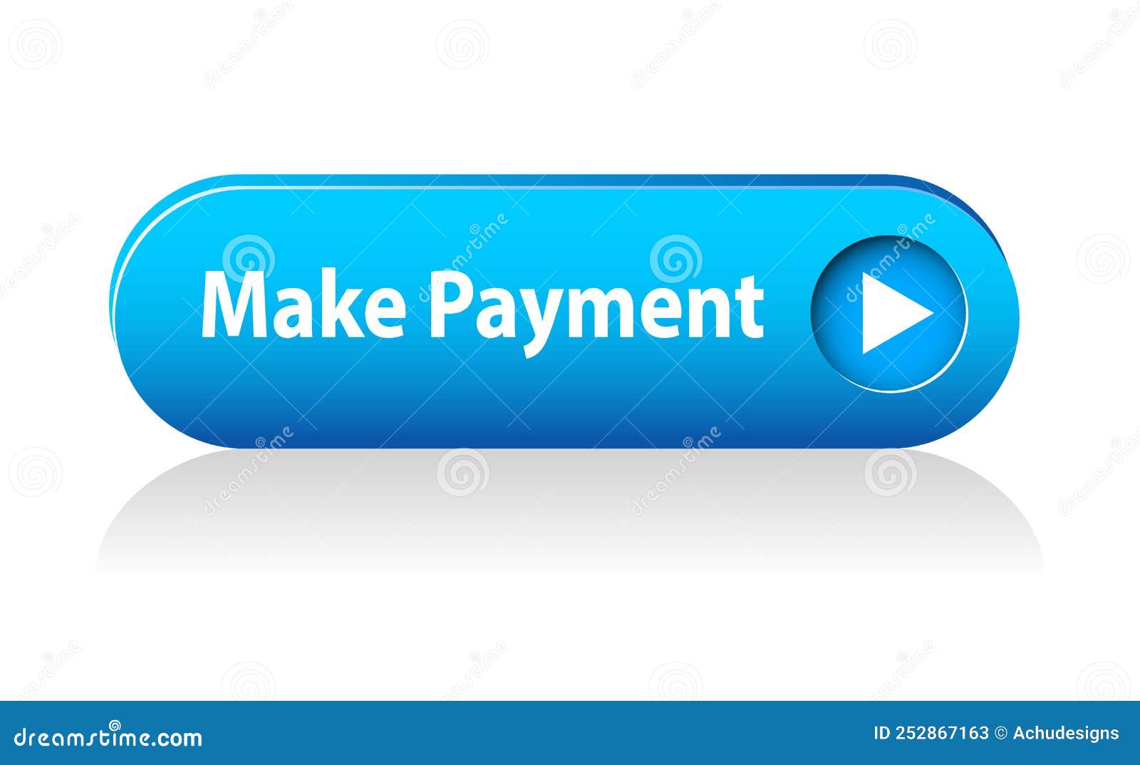 Make Payment Vector Web Button Stock Illustration - Illustration of ...