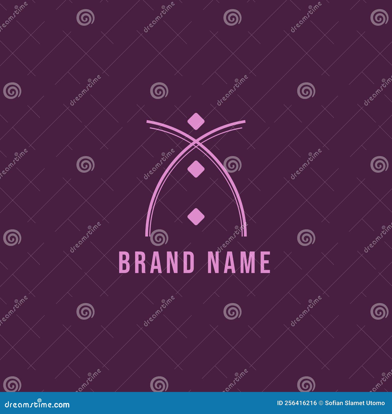 Building and People Logo of the Line Stock Vector - Illustration of ...