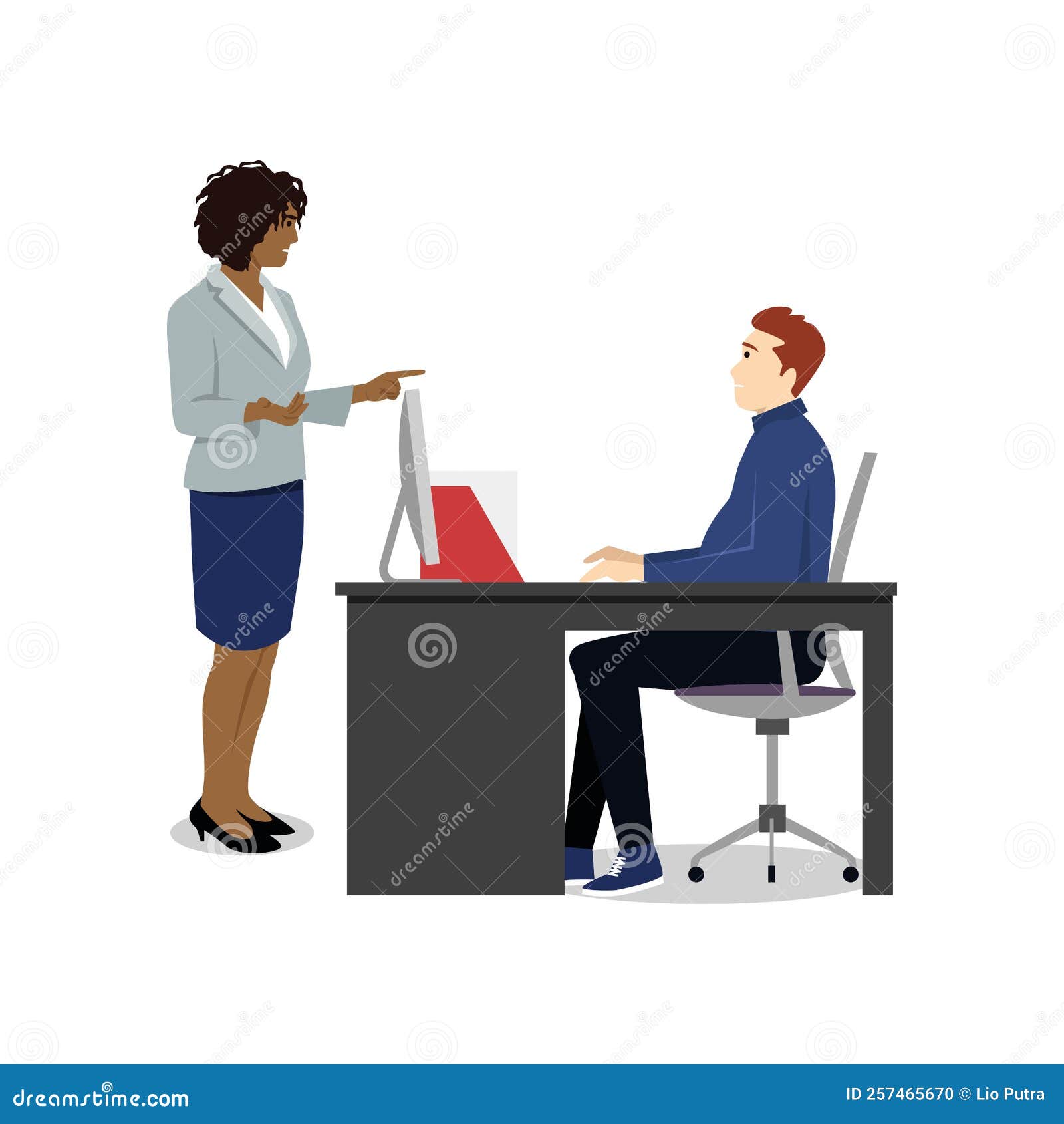 Reprimanding Cartoons, Illustrations & Vector Stock Images - 118 ...