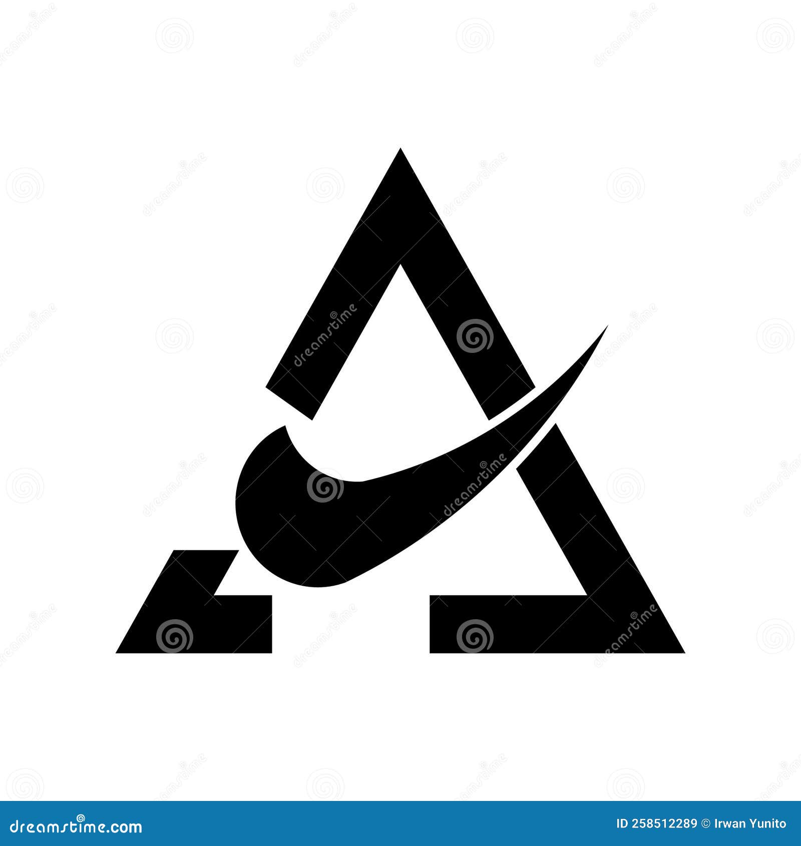 Logo Stock Alphabet Template Design Trendy Sign Symbol Stock Vector ...