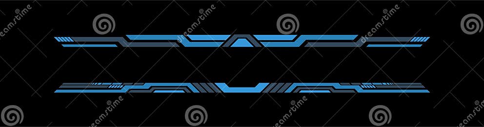 Hi-tech Headers and Footers Stock Vector - Illustration of collection ...