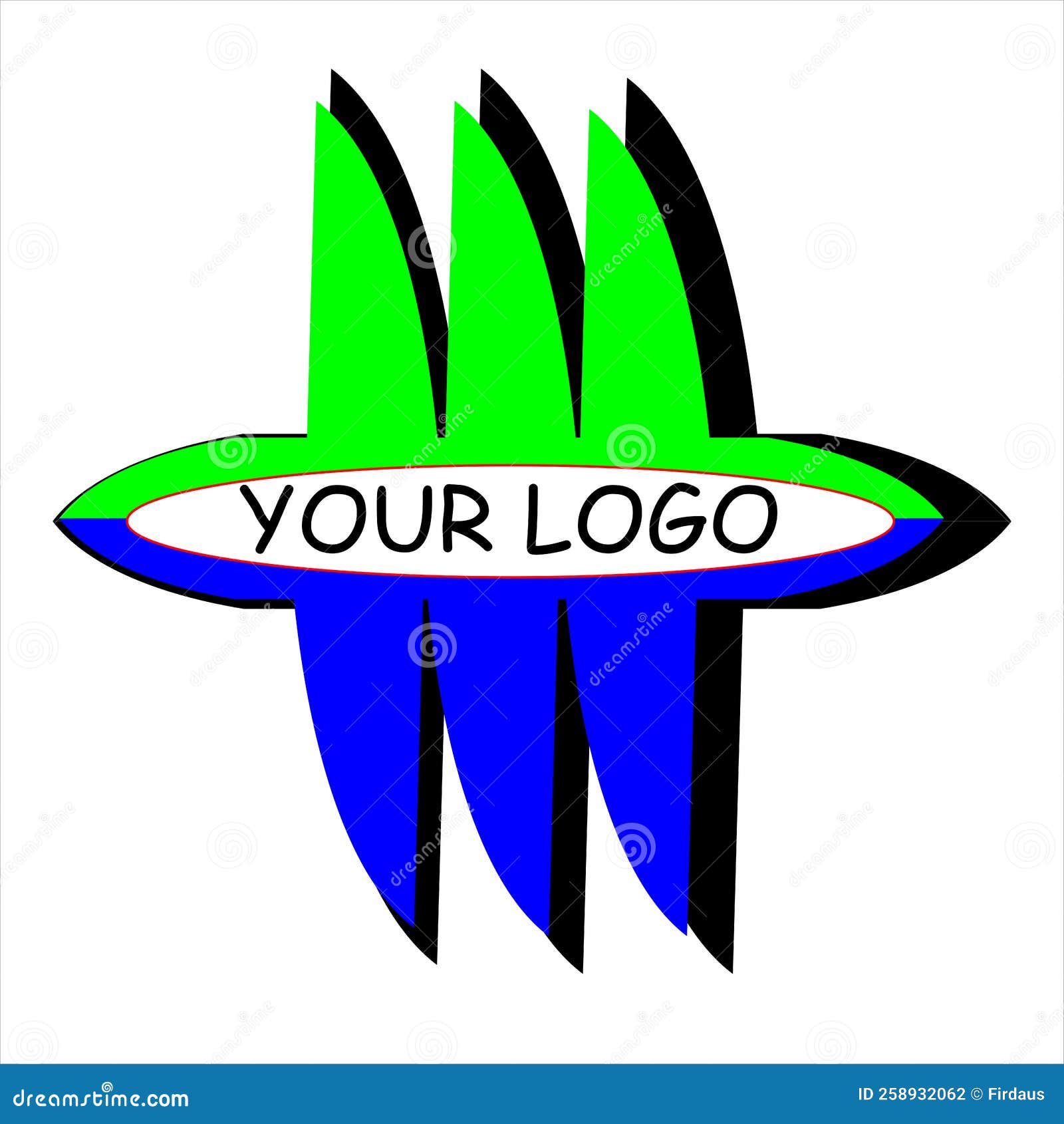 A Unique Logo with an Attractive Design Stock Vector - Illustration of ...