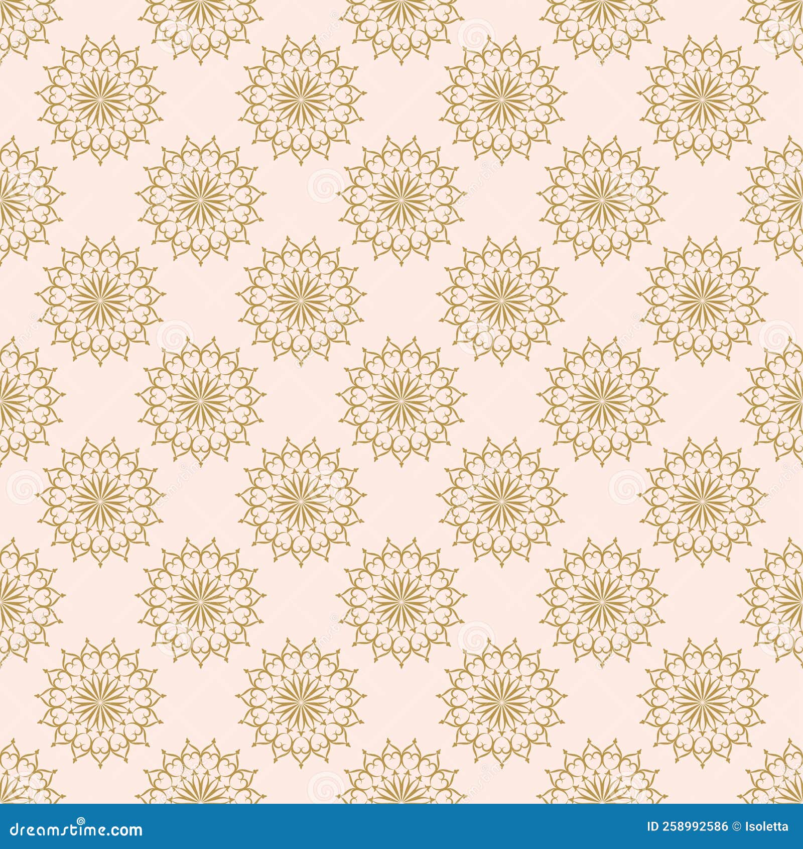 Vector Seamless Pattern. Elegant Ornamental Texture. Colorful Abstract ...