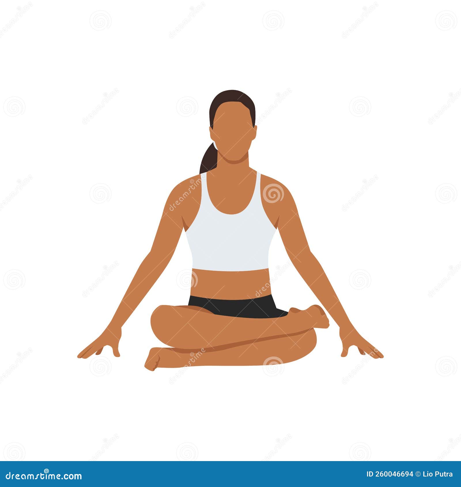 Woman Doing Firelog Pose, Fire Statue Pose, Double Pigeon Pose Stock ...