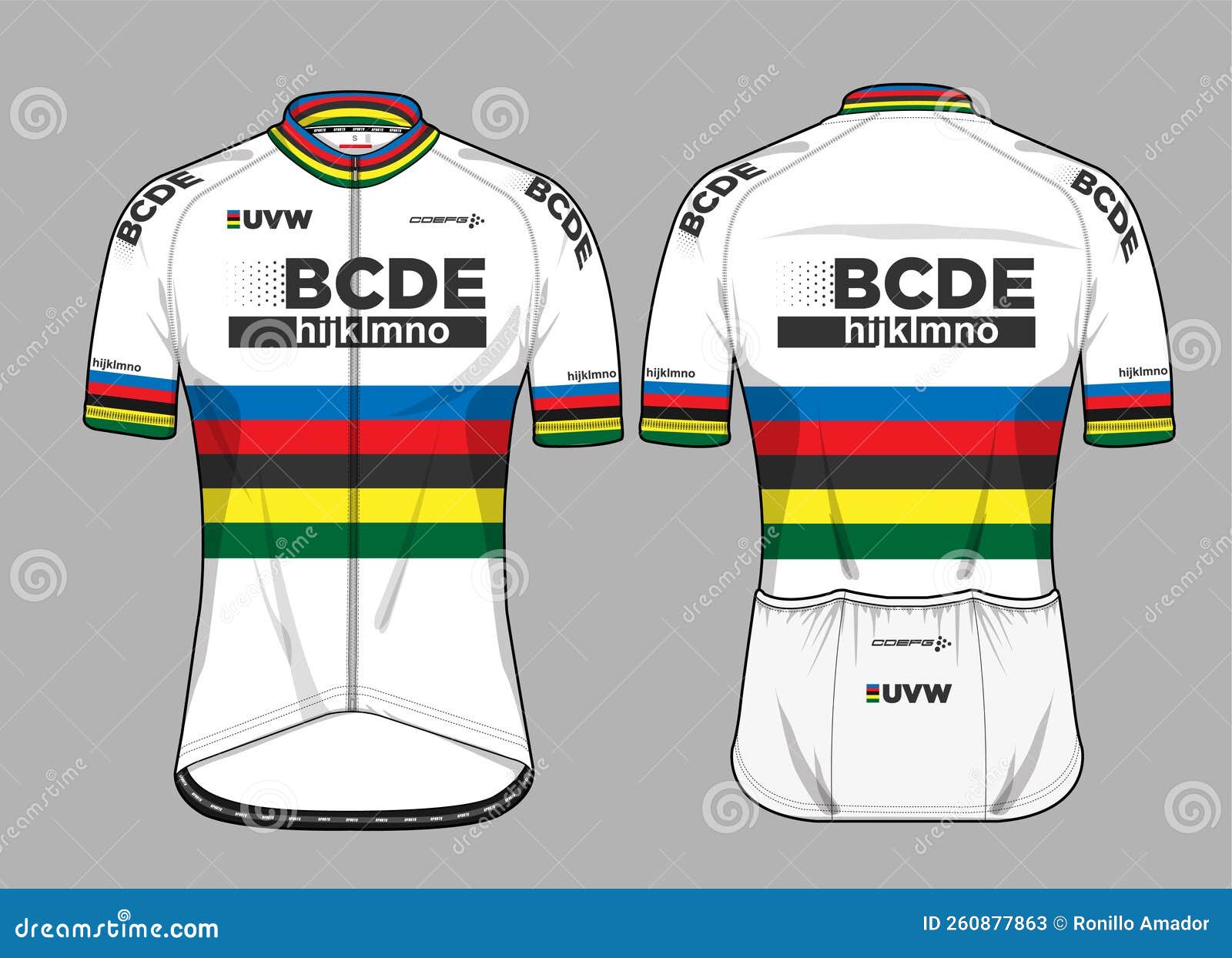 Cycling Team Kit Jersey Biking Uniform and Equipment Shoes Socks Water ...