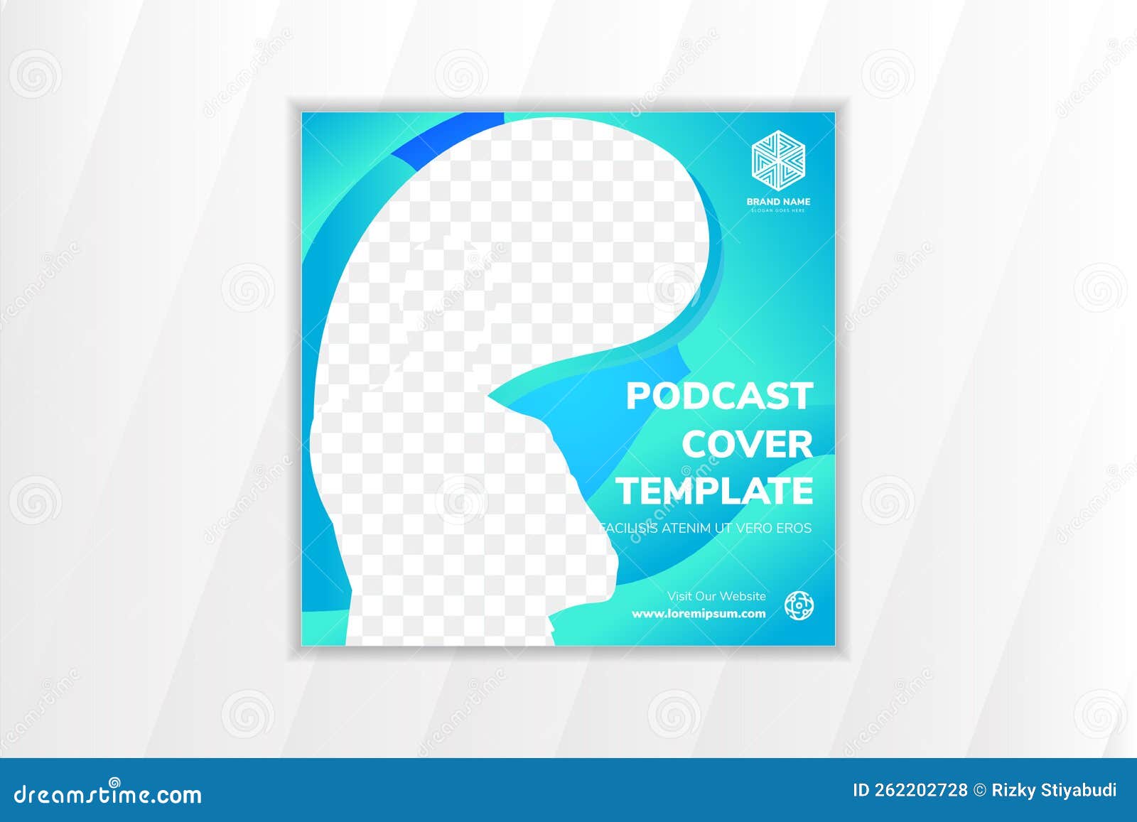 Collection of Social Media Post Templates for Podcast Cover Template ...