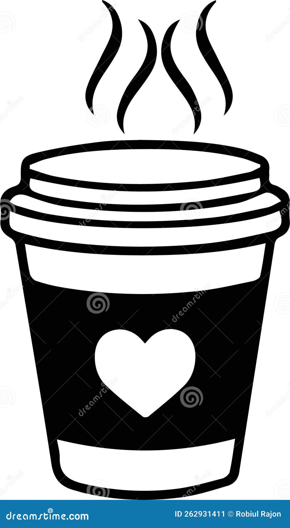 Coffee mug Vector stock vector. Illustration of wheel - 262931411