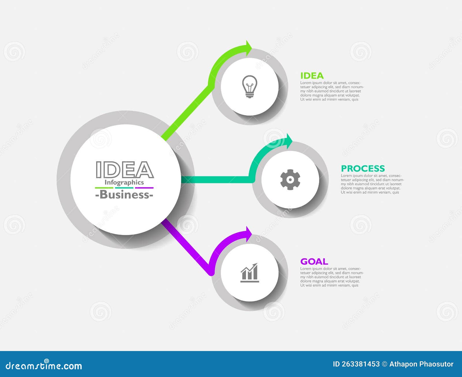 Vector Business Infographics Template Design Stock Vector ...