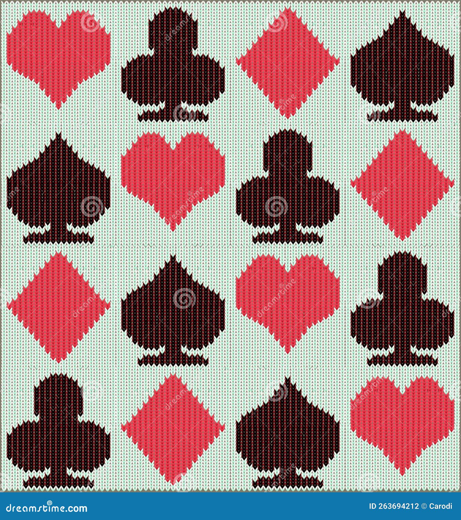 Vector Pique Rib Stitch Pattern | CartoonDealer.com #134601367