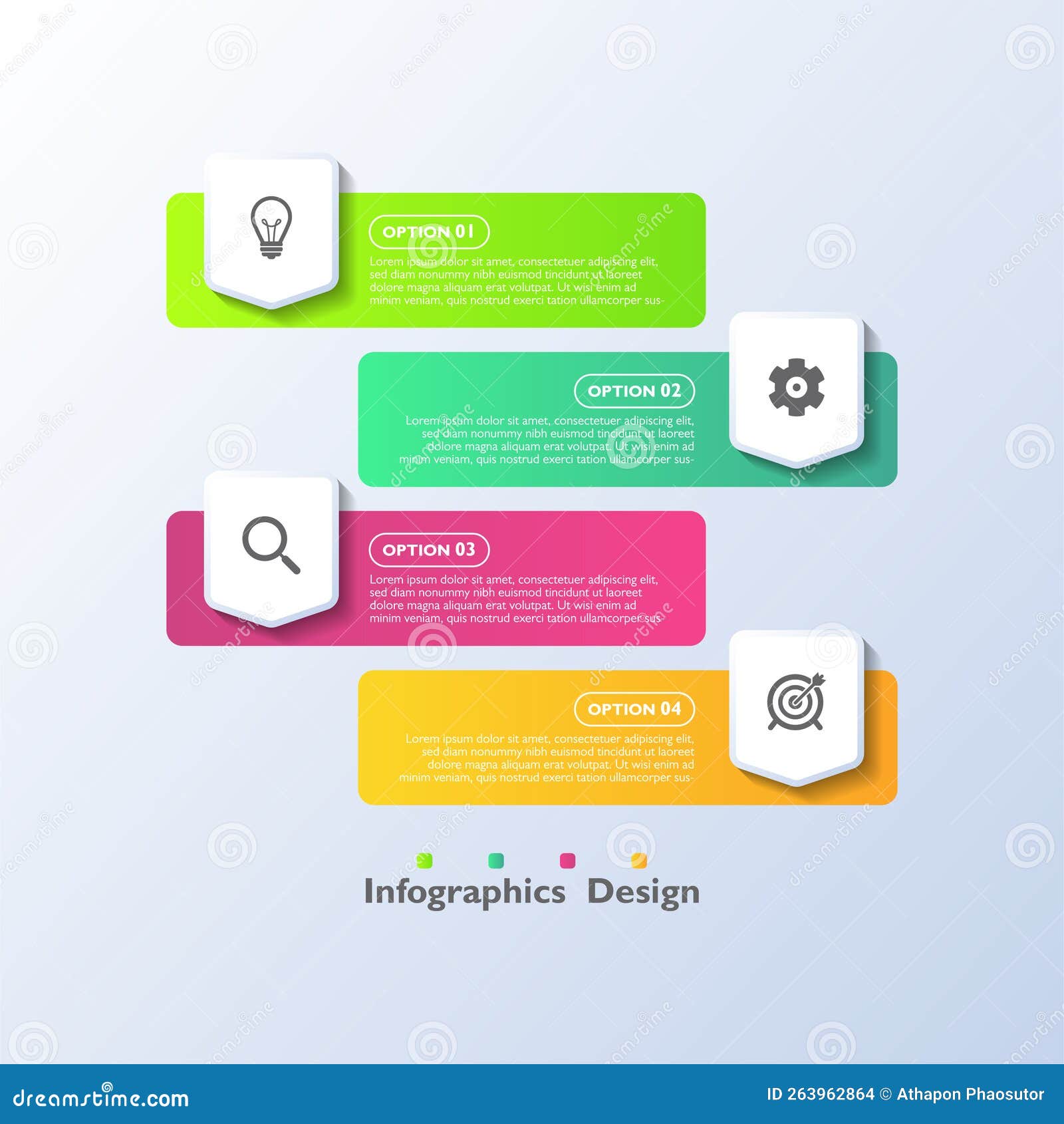 Vector Business Infographics Template Icons Design Stock Vector ...