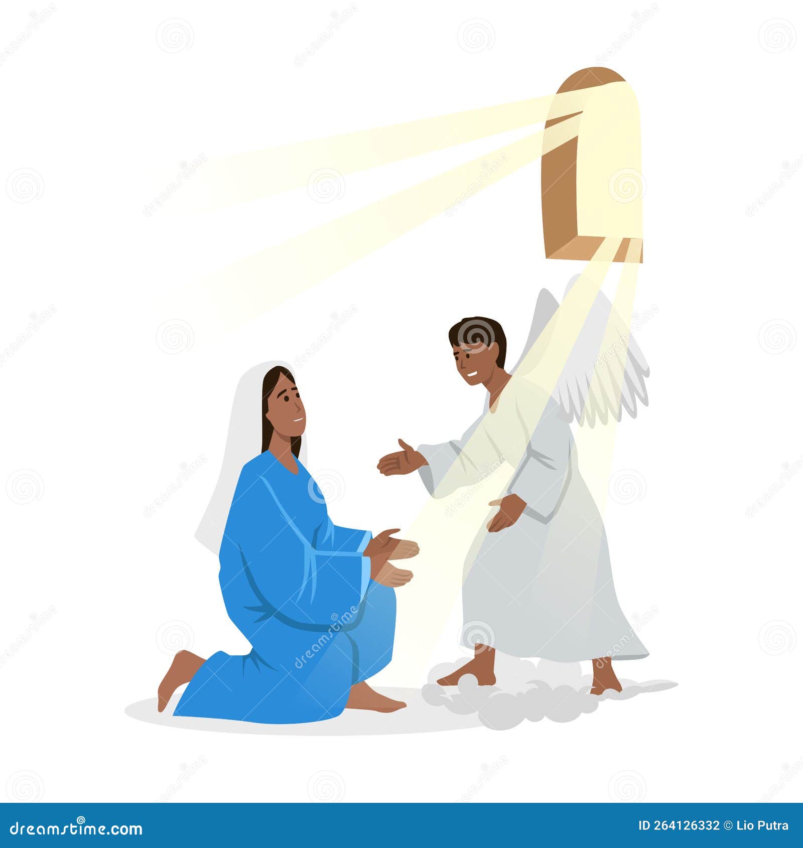 Annunciation, Religion, Bible, Christianity Concept. Catholic Orthodox ...