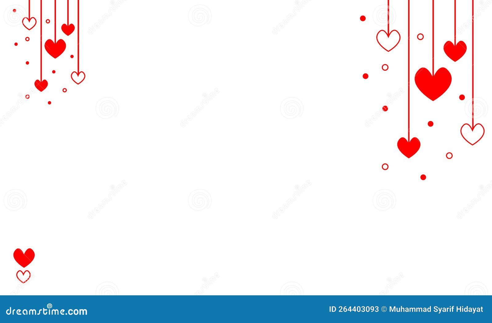 Heart Love Background. Vector Illustration Stock Illustration - Illustration of love, vector ...