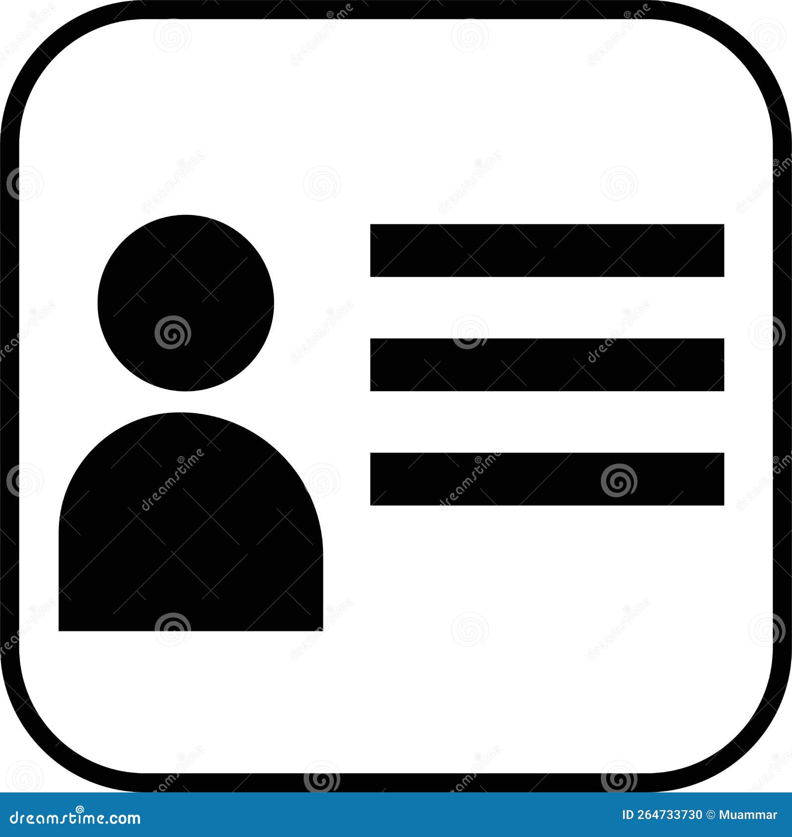 Vector of ID Card Icon and Symbol Also Sign Stock Illustration ...
