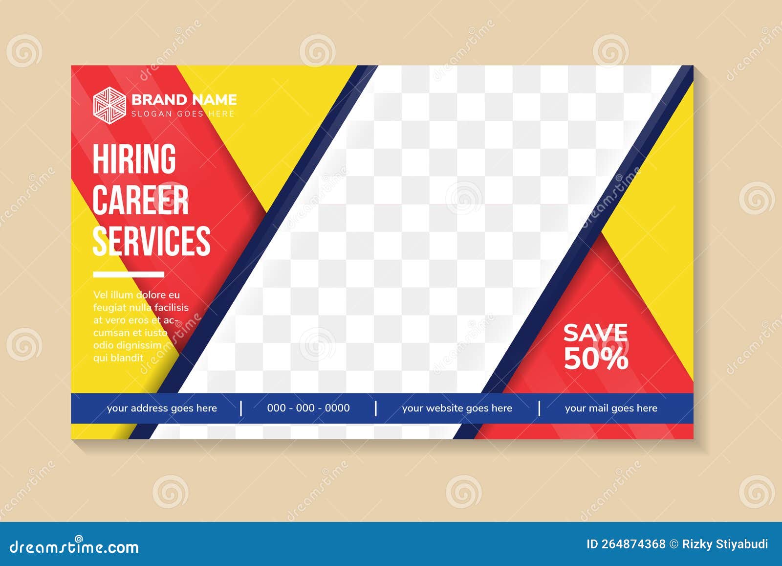 Career Services Logo. Human Resources Management. Stairs Up On Hexagon ...