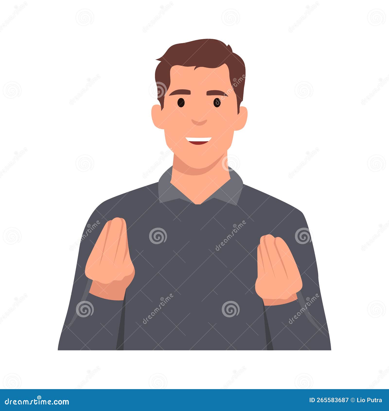 Bellissimo Italian Tasty Food Hand Gesture Sketch Cartoon Vector ...