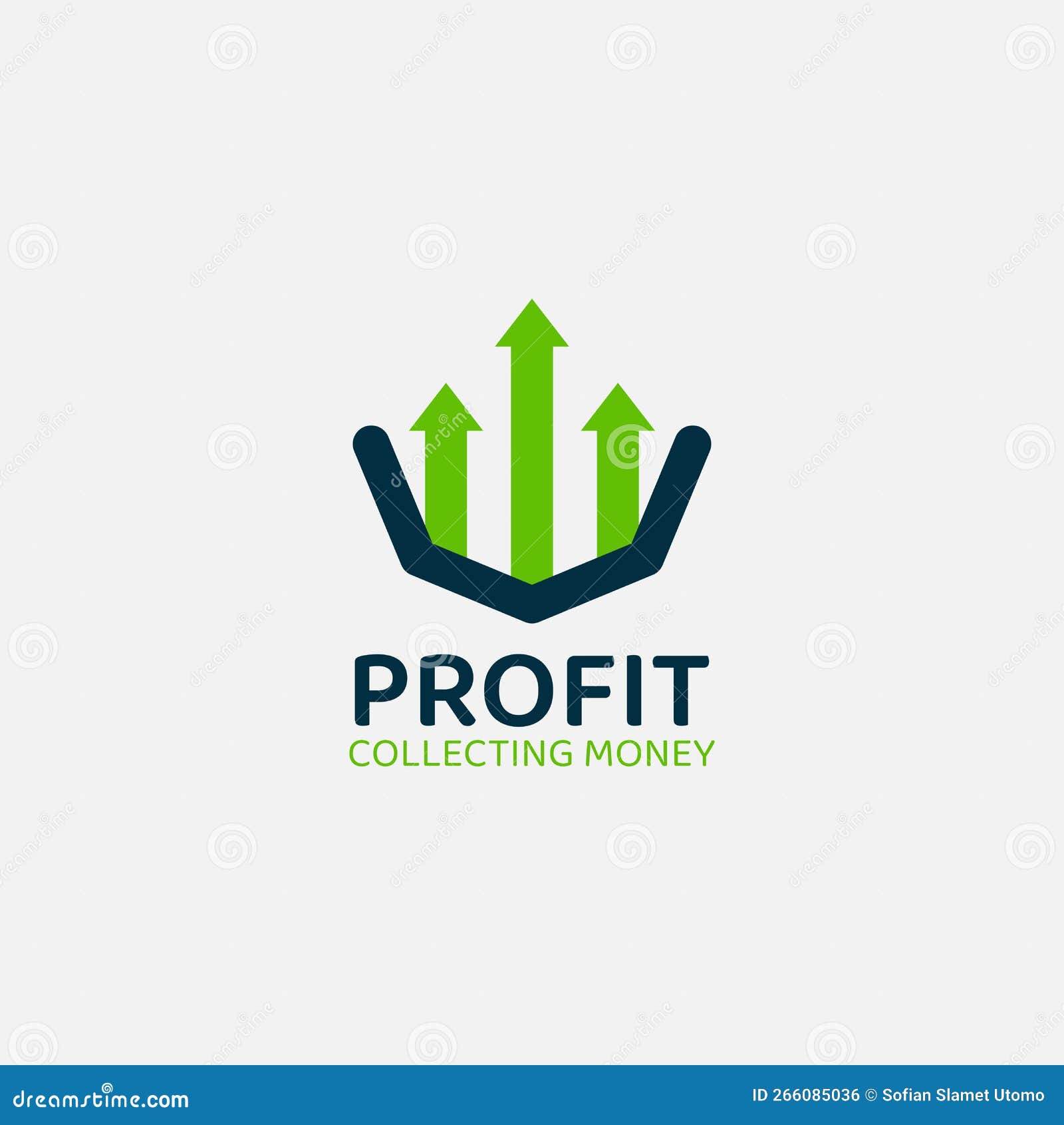 Chart Logo Showing Increase Stock Vector - Illustration of poster ...