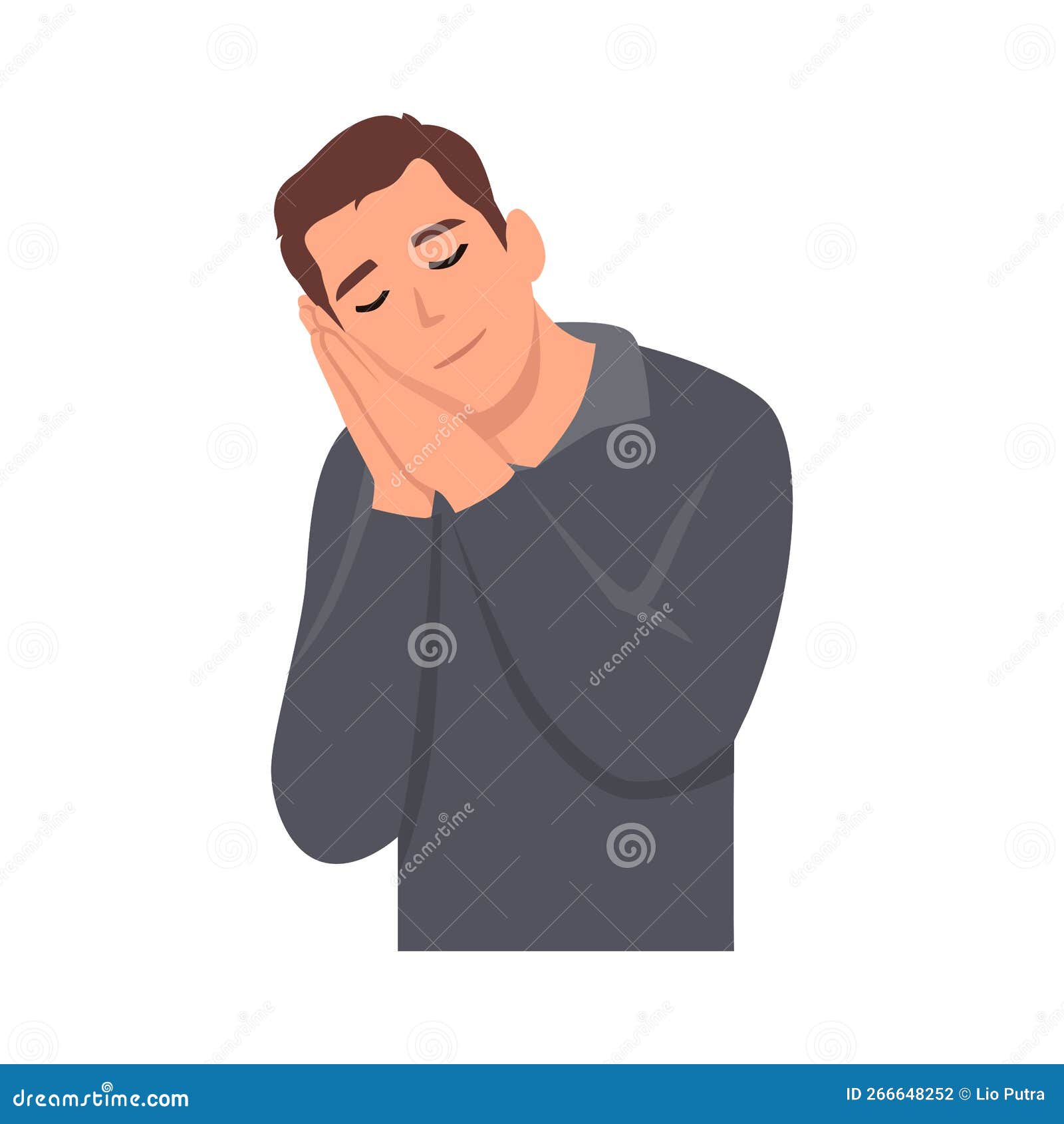 Young Man Business, Sleep, Fatigue, Insomnia Concept. Young Tired Stock ...