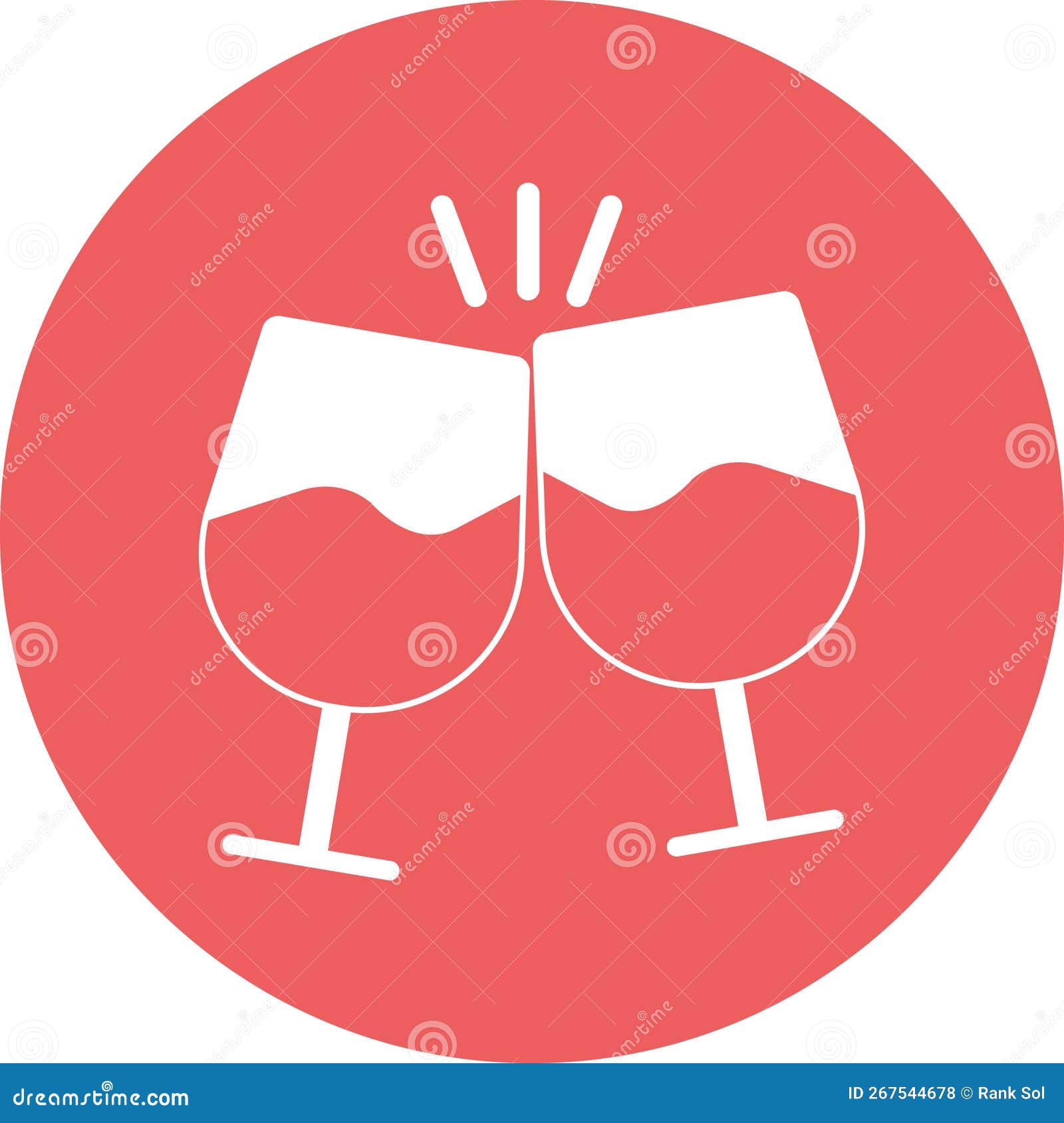 Cheers Which Can Easily Edit or Modify Stock Vector - Illustration of ...