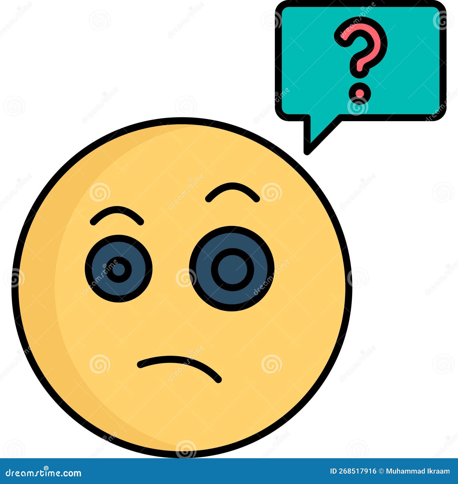 Emoji Which Can Easily Edit or Modify Stock Vector - Illustration of ...