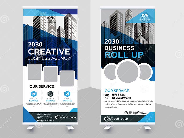 Creative Business Roll Up Banner Design. Standee Design Corporate ...