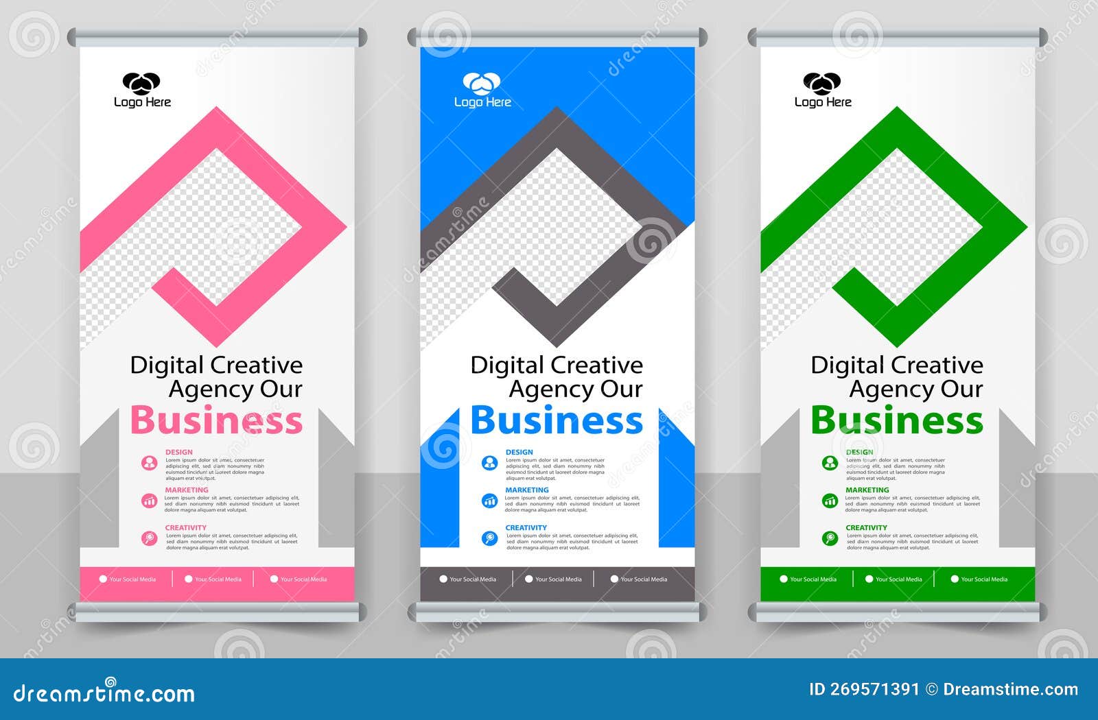 Creative Business Roll Up Banner Design. Standee Design Corporate ...