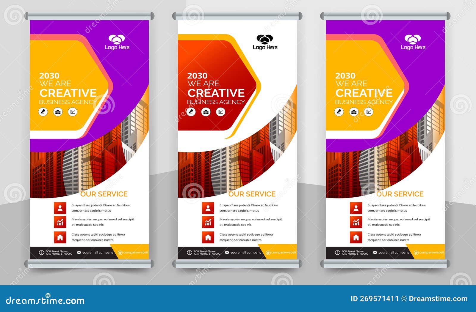 Creative Business Roll Up Banner Design. Standee Design Corporate ...