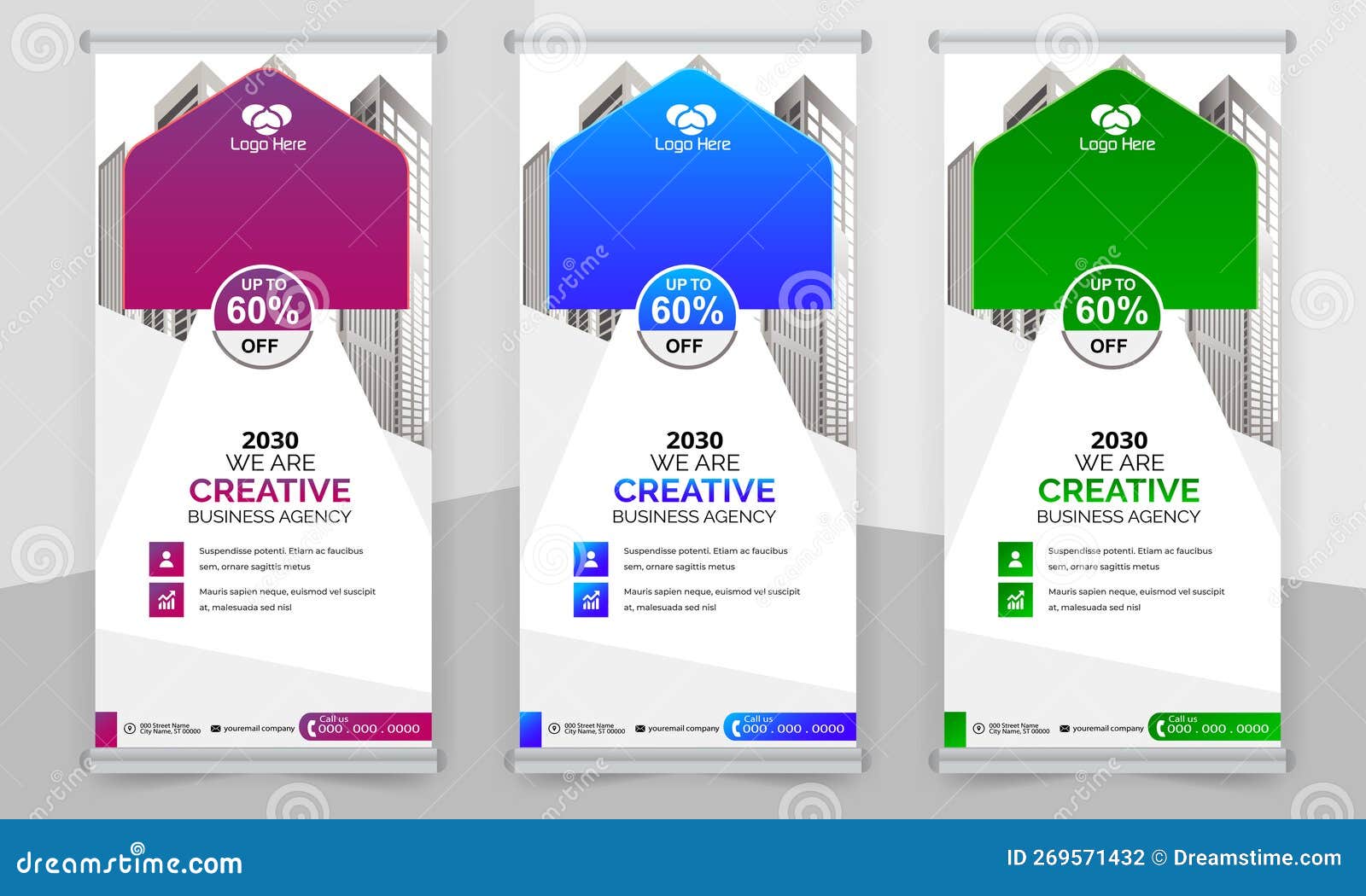 Creative Business Roll Up Banner Design. Standee Design Corporate ...