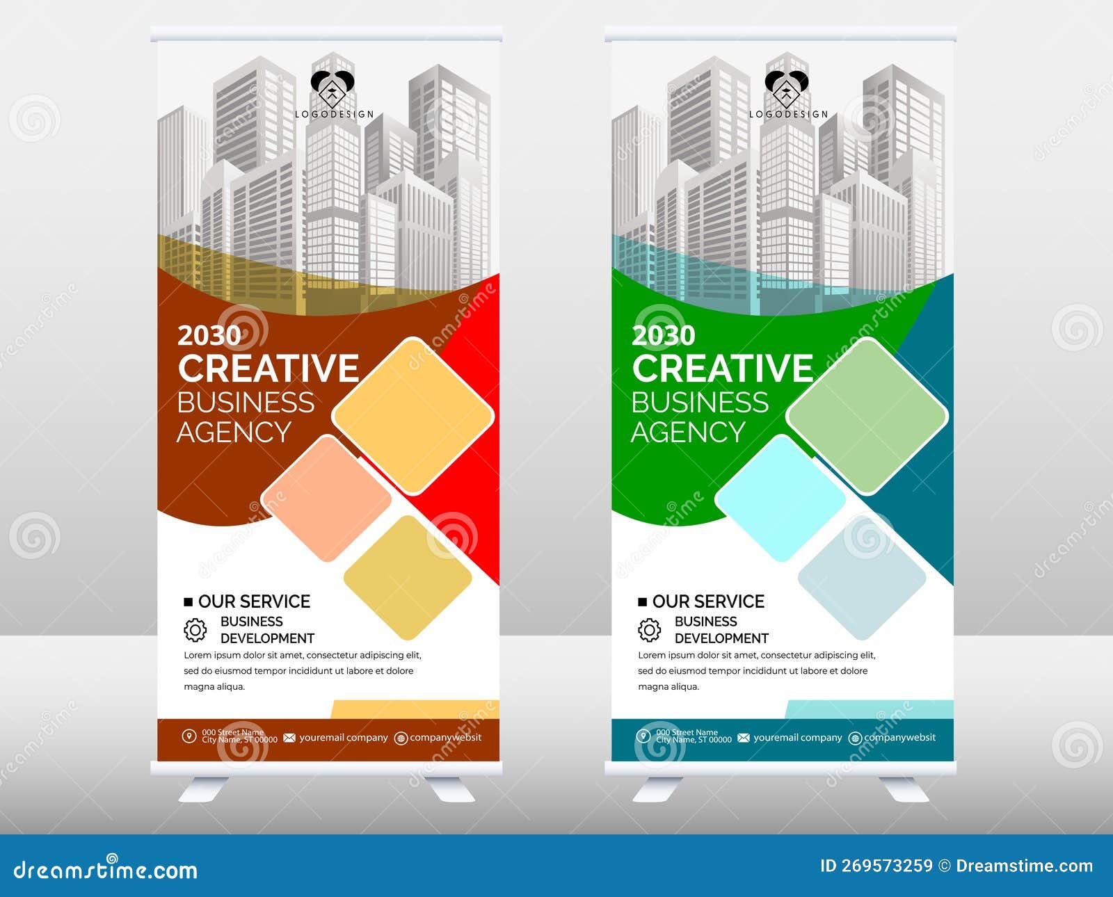 Creative Business Roll Up Banner Design. Standee Design Corporate ...